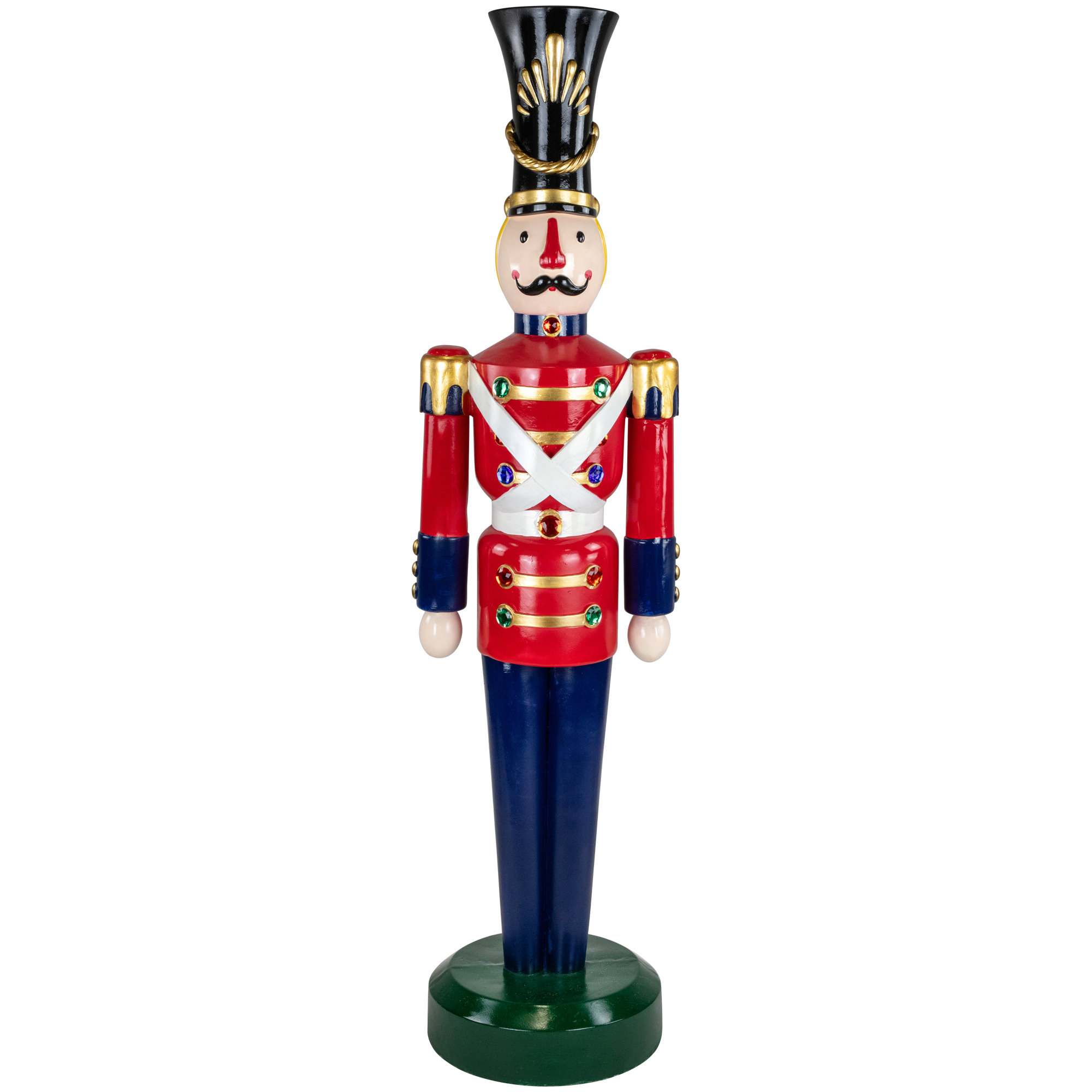 Northlight Seasonal 6.25 Ft Fibreglass Christmas Toy Solider Soldier ...