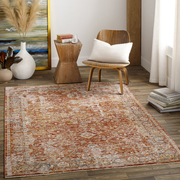 Langley Street Gorsuch Oriental Rust/Orange Area Rug & Reviews | Wayfair