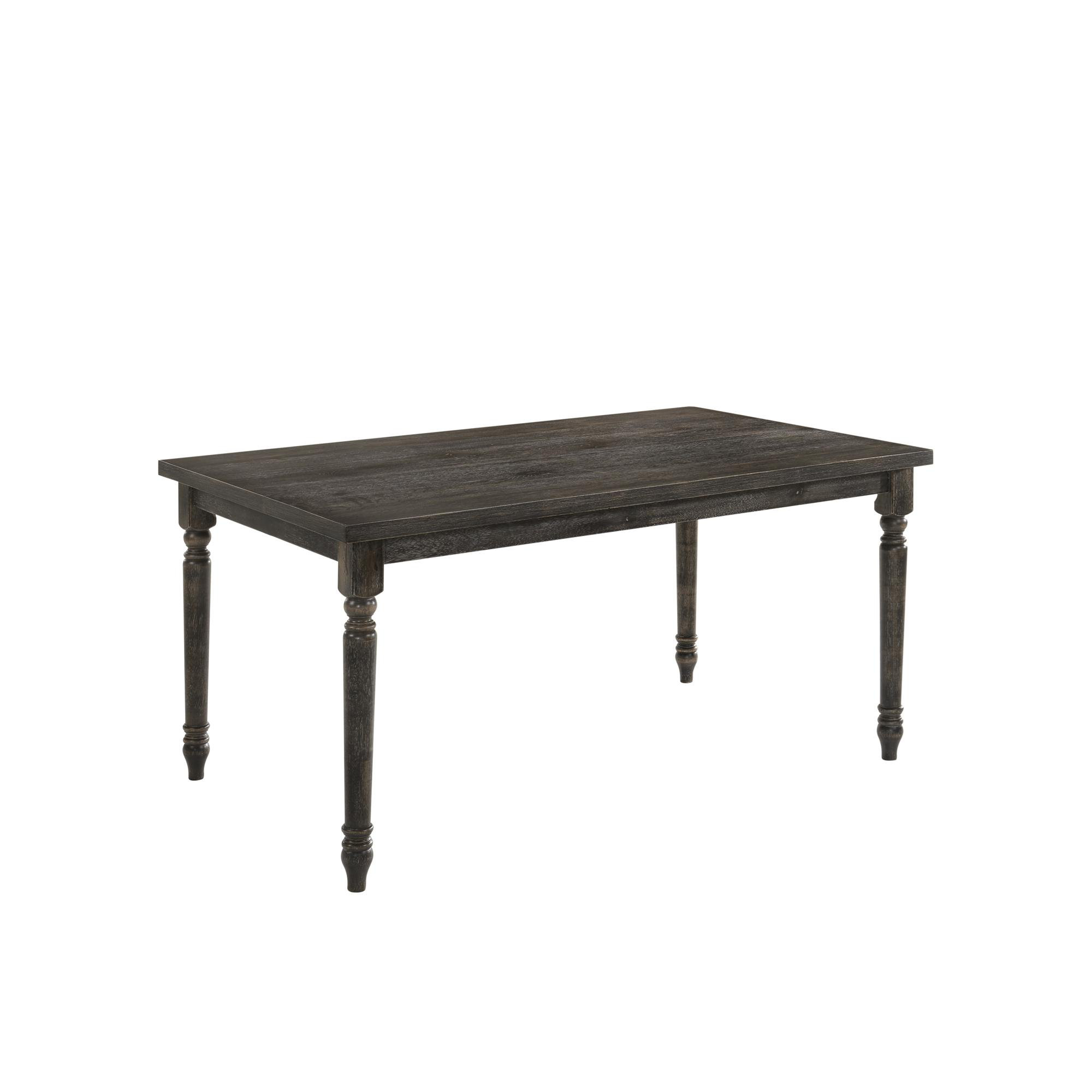 August Grove Claudia II Weathered Grey Finish Dining Table - Wayfair Canada