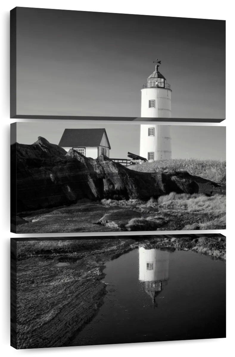 Ebern Designs Lilie BW Ile Verte Lighthouse | Wayfair