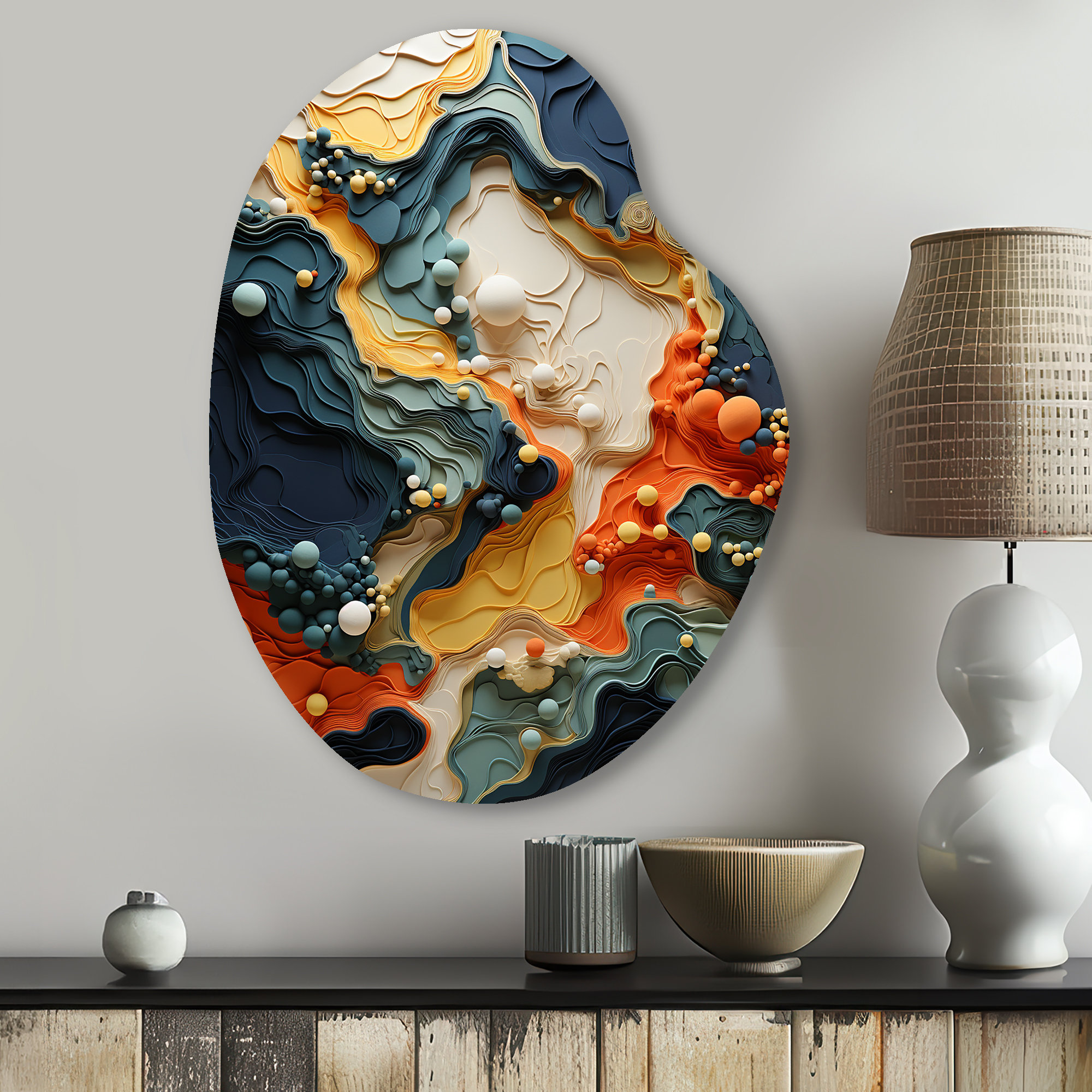 Design Art Bio morphism Organic Forms II - Asymmetrical Biomorphism ...