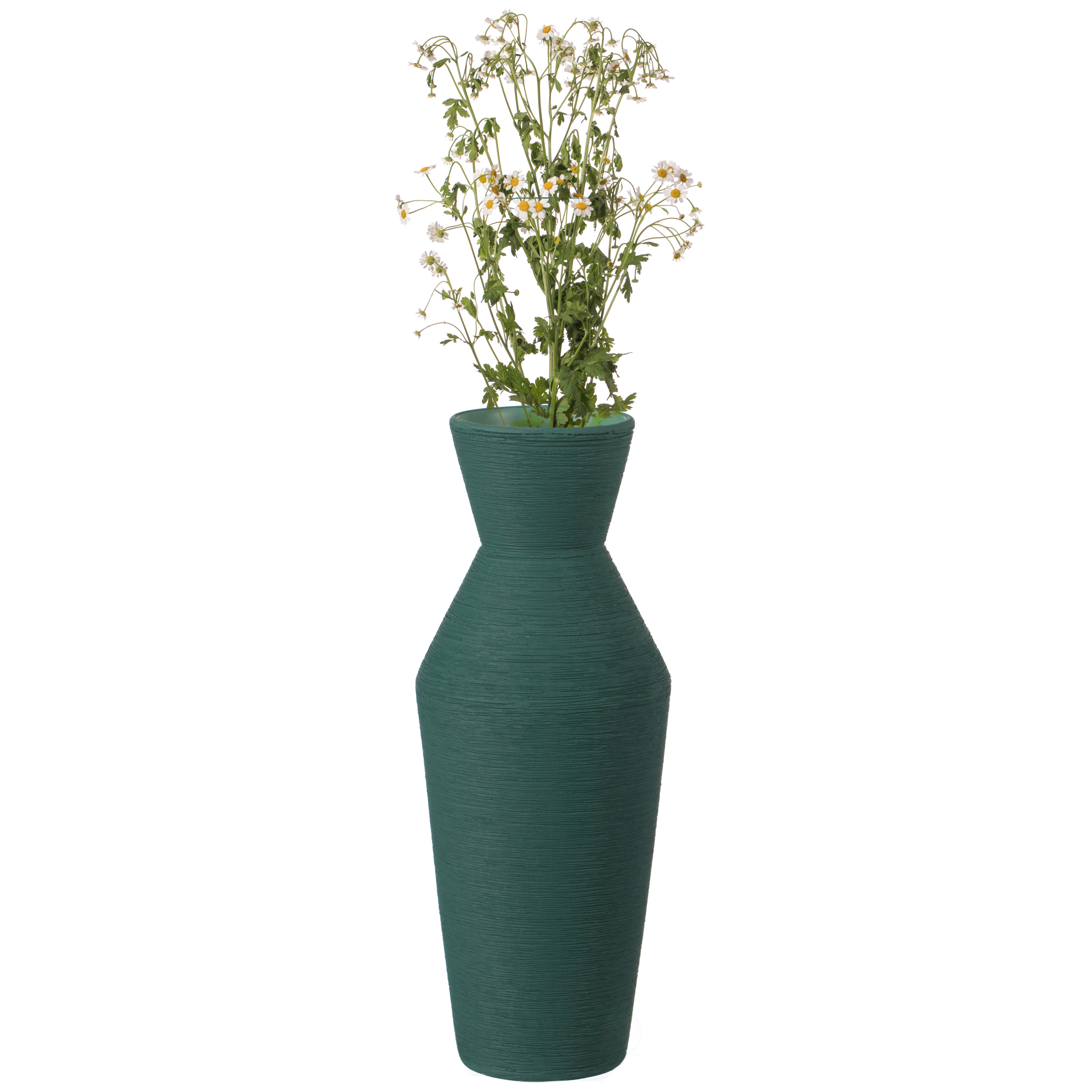 Latitude Run® 10" H Decorative Ceramic Round Sharp Concaved Top Vase ...