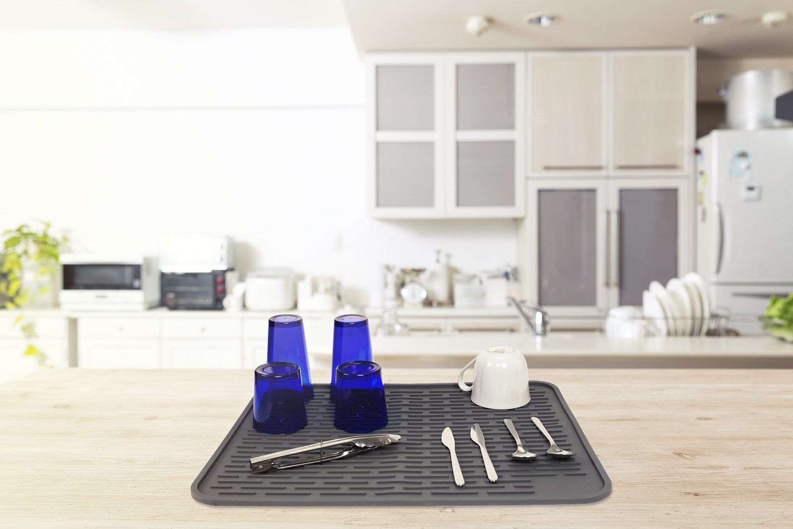 APPENIN WINTER PARK CORP XXL Silicone Dish Drying Mat For Kitchen ...