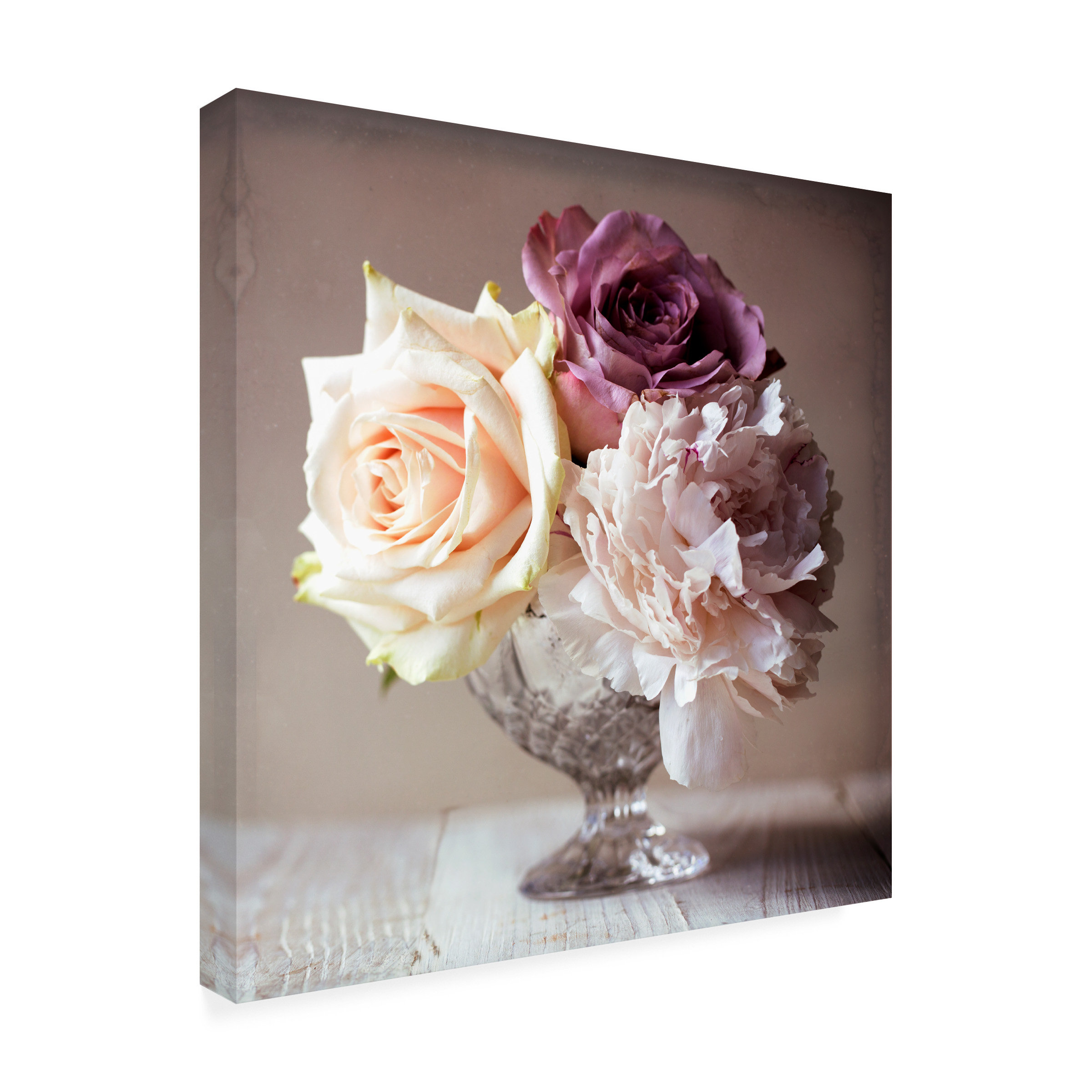 Latitude Run® Symposium Design 'Vintage Vase' Canvas Art - Wayfair Canada