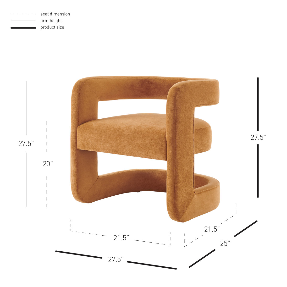 Wade Logan® Boback 27.5'' Wide Barrel Chair & Reviews | Wayfair