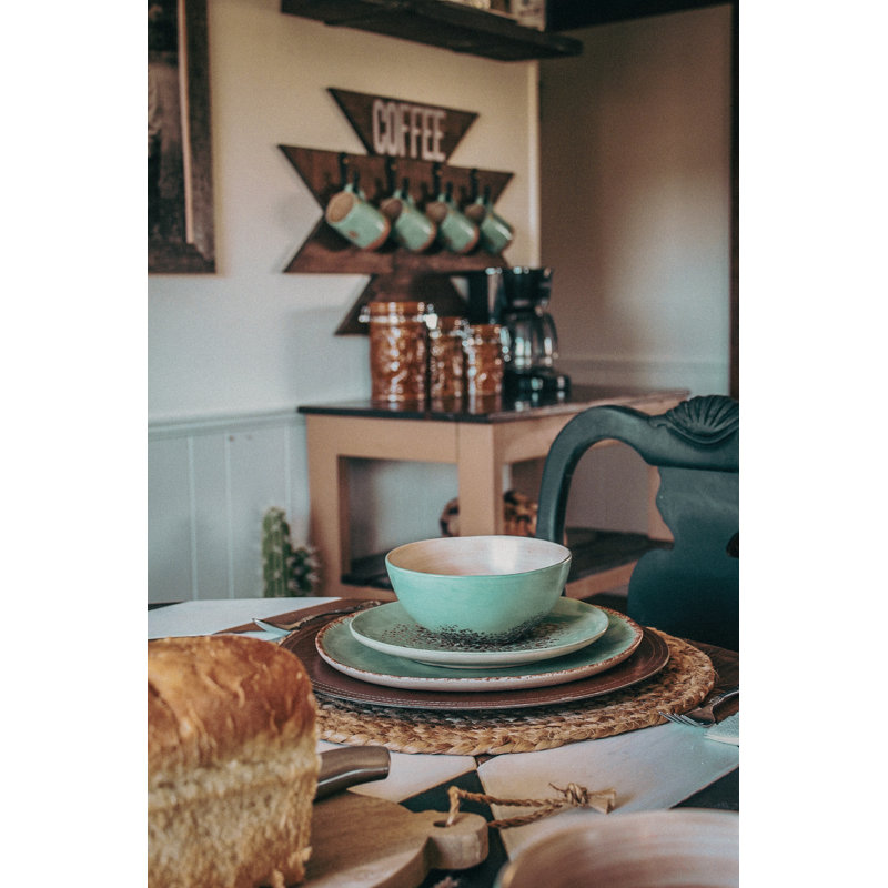 Paseo Road by HiEnd Accents Patina Turquoise Ceramic Rustic ...