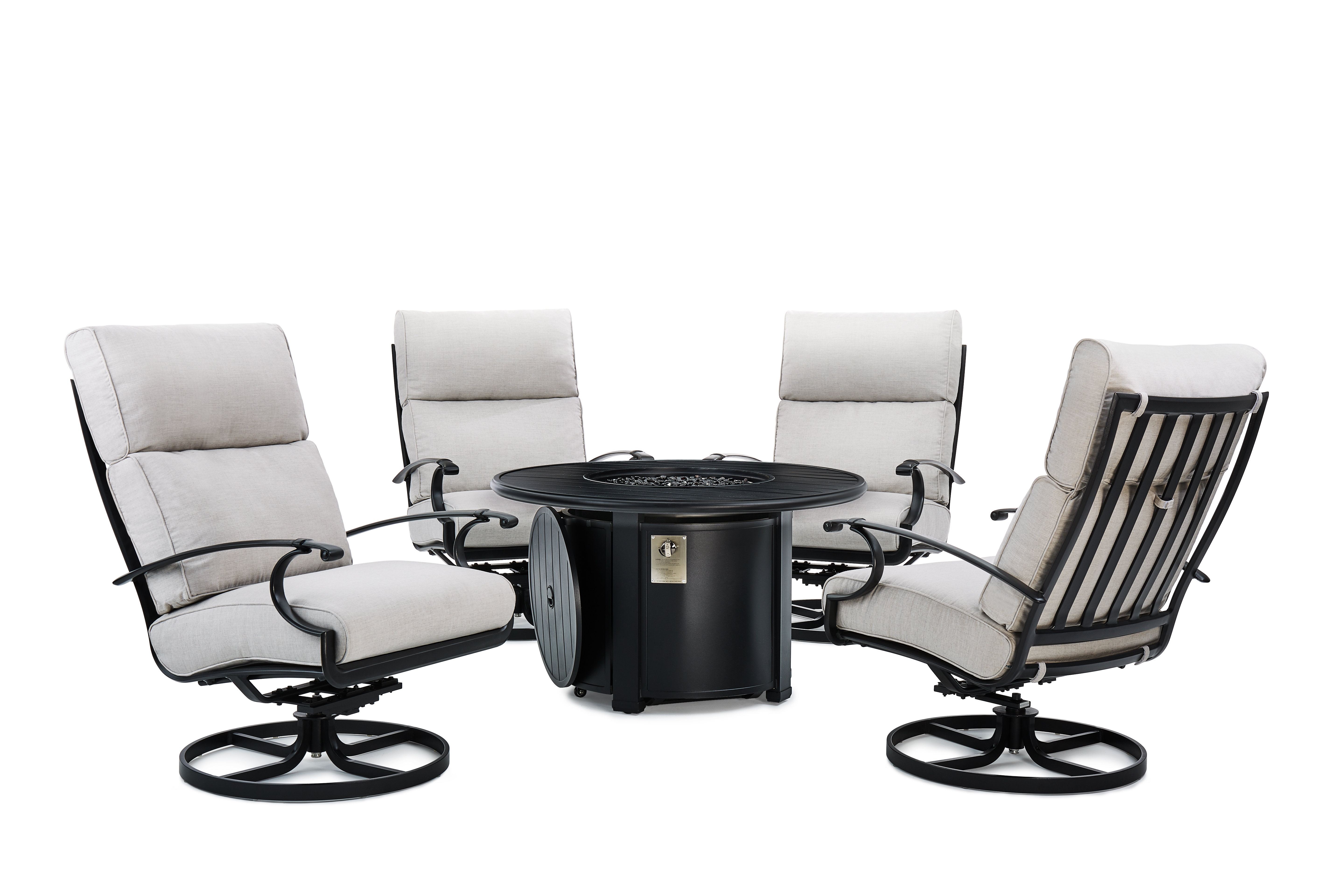 Winston Manor 4 - Person Outdoor Seating Group with Cushions | Wayfair