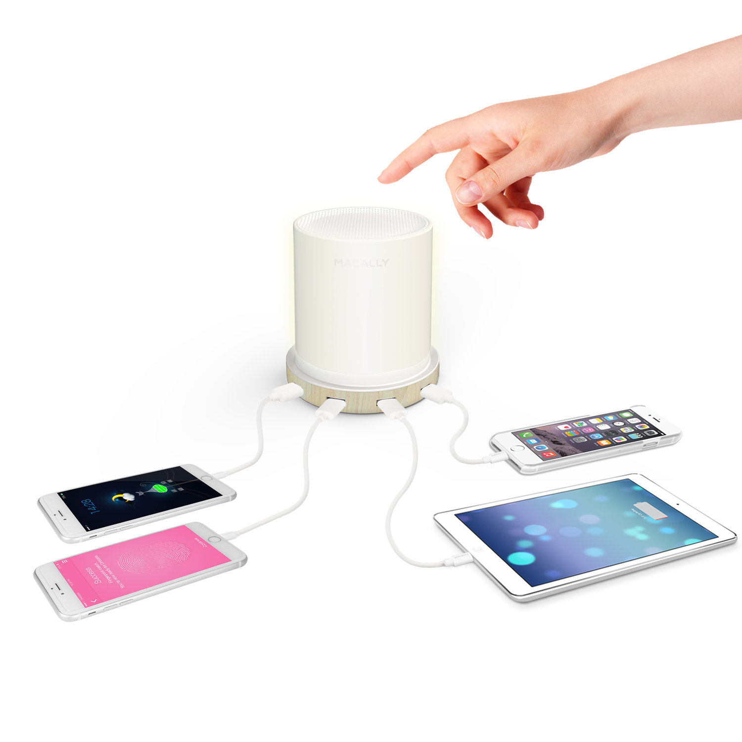 Macally Dimmable USB Night Light | Wayfair