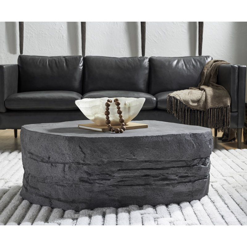 Phillips Collection Grand Canyon Coffee Table, Slate Gray | Wayfair