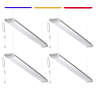 3ox 4 Pack 54W LED Shop Light Garage Workbench Ceiling Lamp & Reviews ...