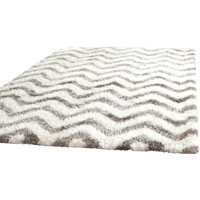 Mercer41 Hempstead Barcelona Shag Hand Tufted Performance Rug & Reviews ...
