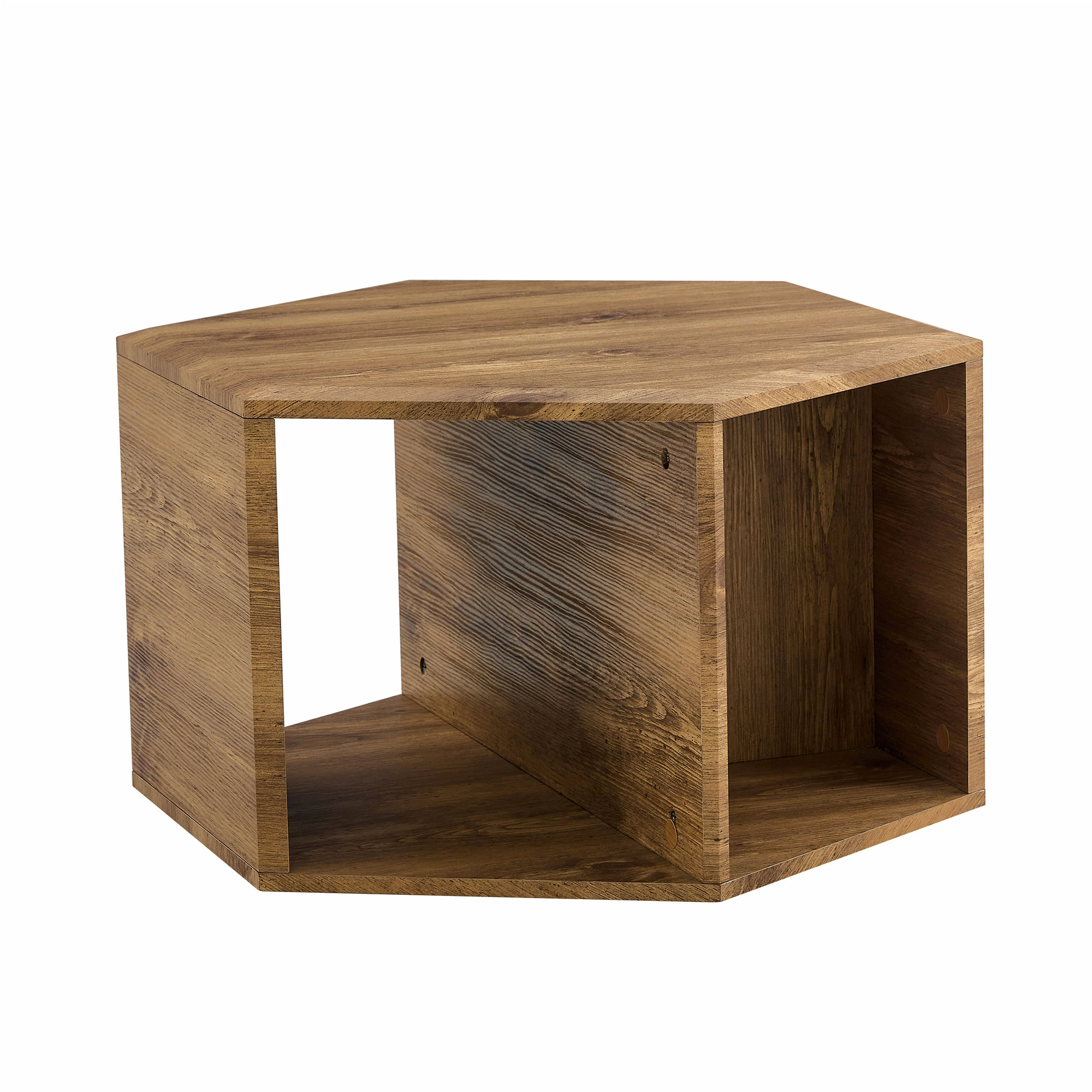 Millwood Pines Hexagonal Mdf Coffee Table | Wayfair