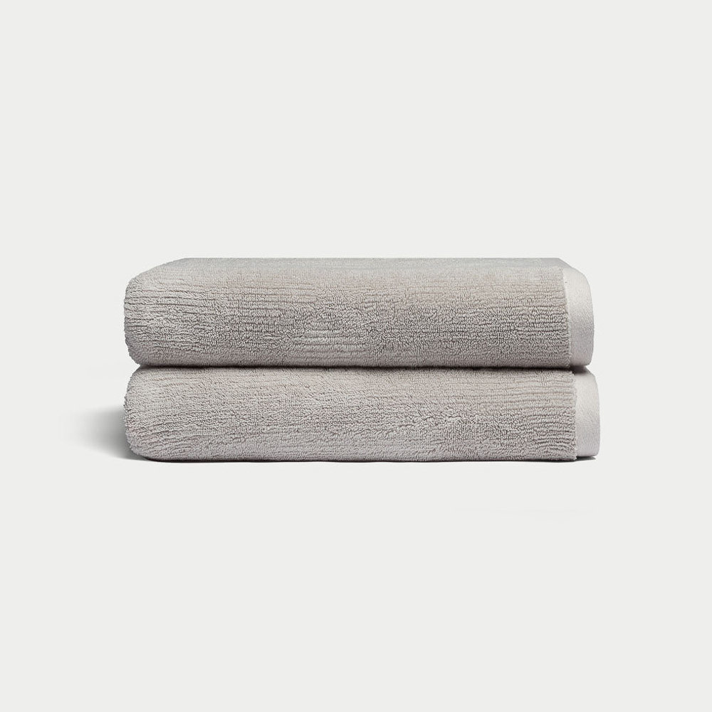Cozy Earth Ribbed Terry Bath Towels | Perigold