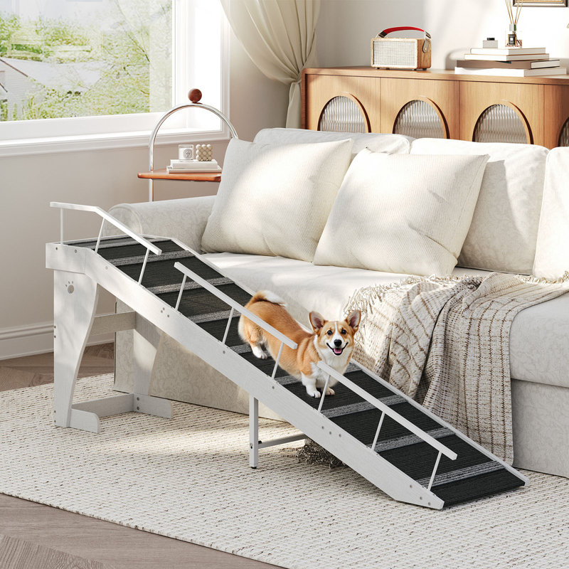 Tucker Murphy Pet™ Pet Ramp for Bed, Large Dog Ramp with Non-Slip ...