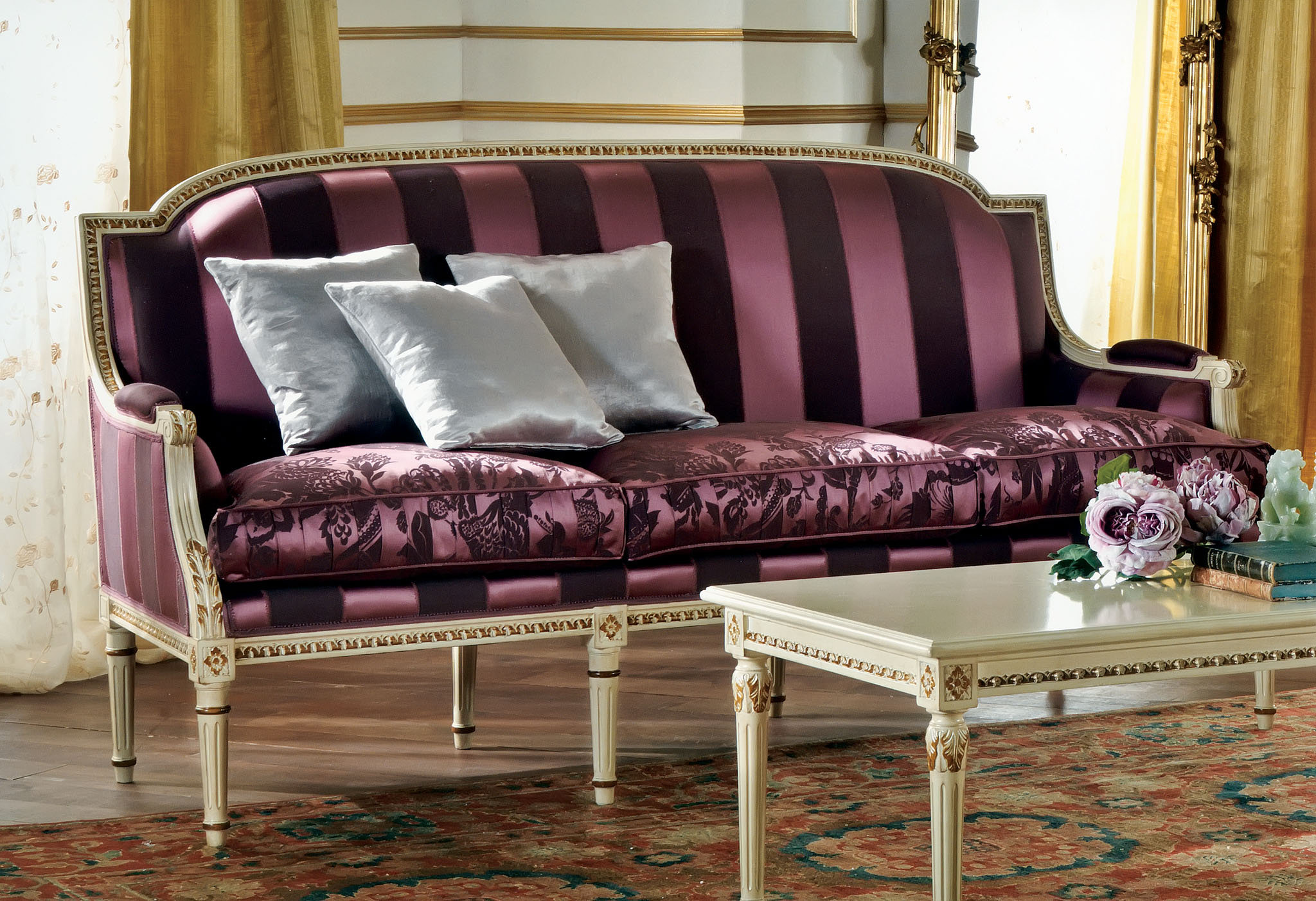 David Michael 55" Square Arm Loveseat | Wayfair