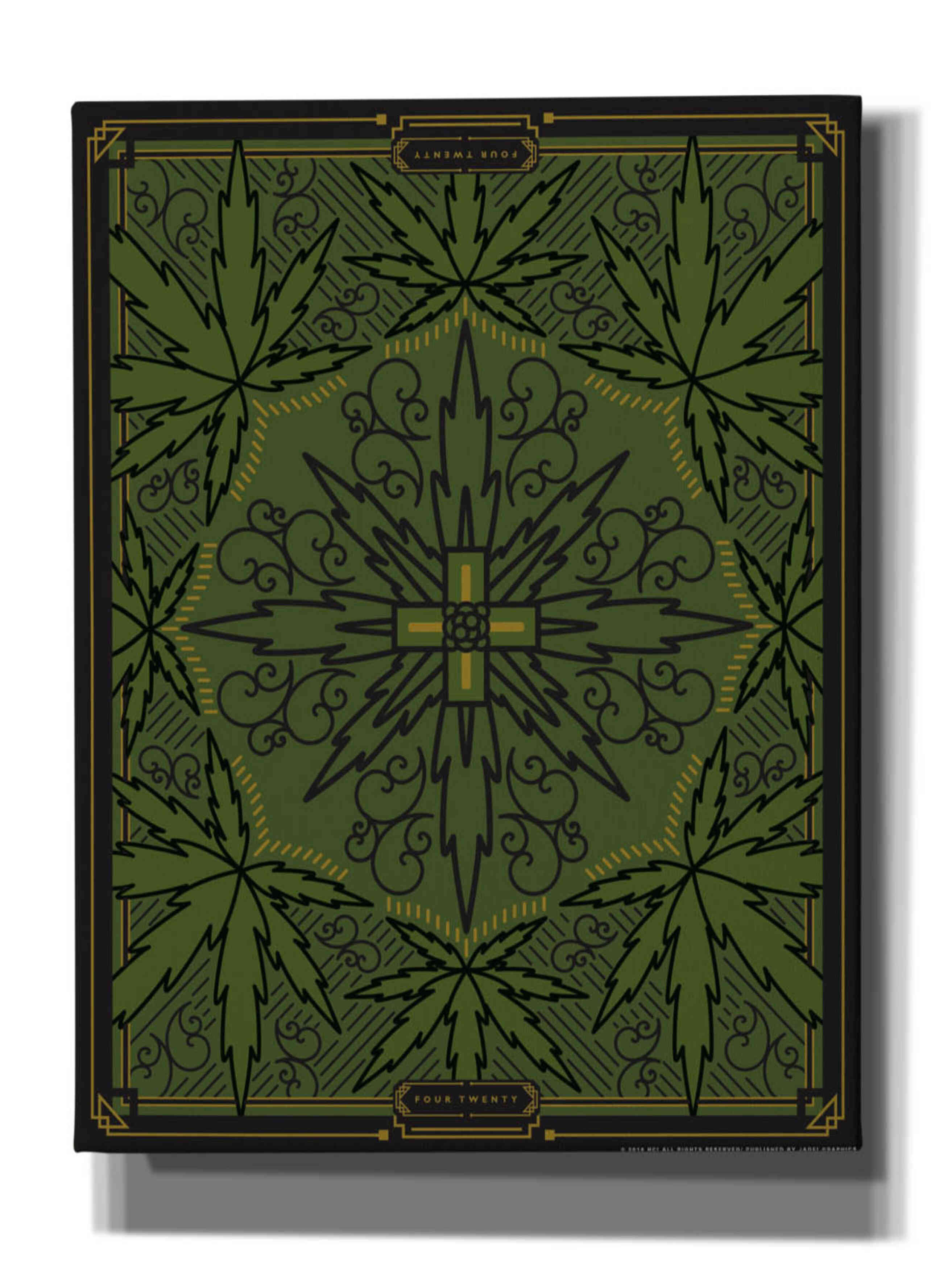 Epic Graffiti 420 Green by JJ Brando - Wrapped Canvas Print - Wayfair ...