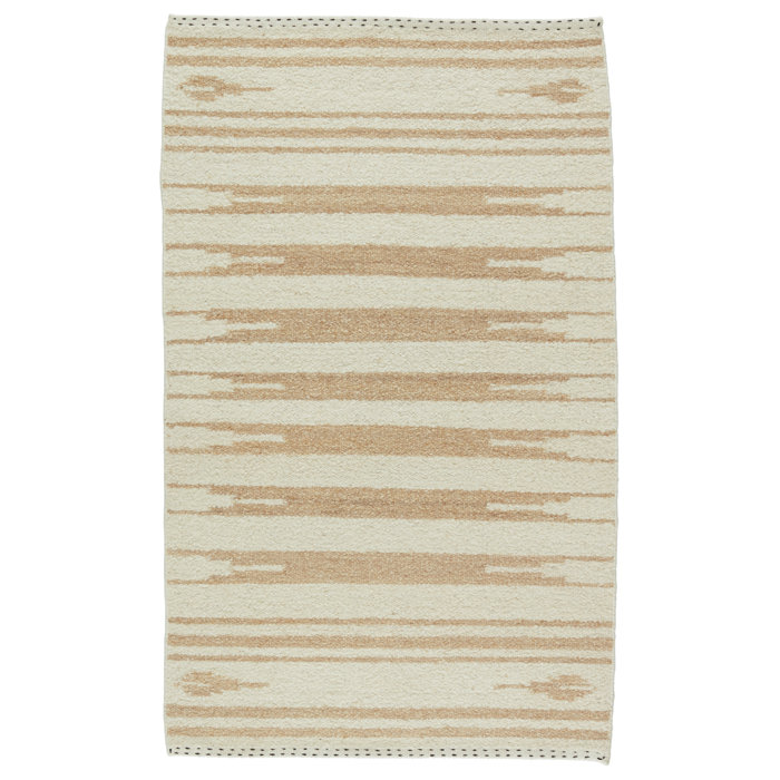 Emiliano Handmade Light Tan Area Rug | AllModern