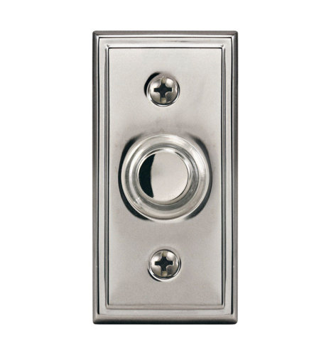 Charlton Home® Push Button Doorbell & Reviews | Wayfair