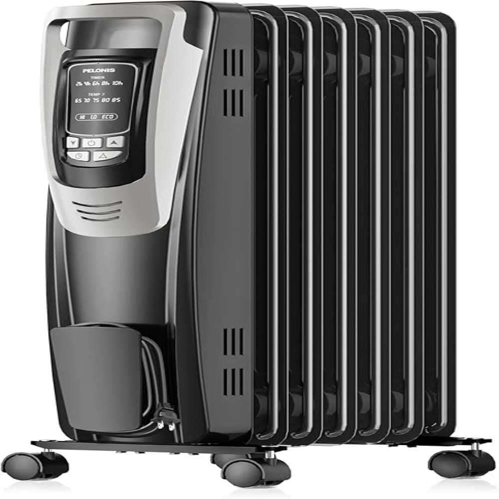 BUILTCO PELONIS Radiator Heater For Indoor Use Large Room With Remote ...