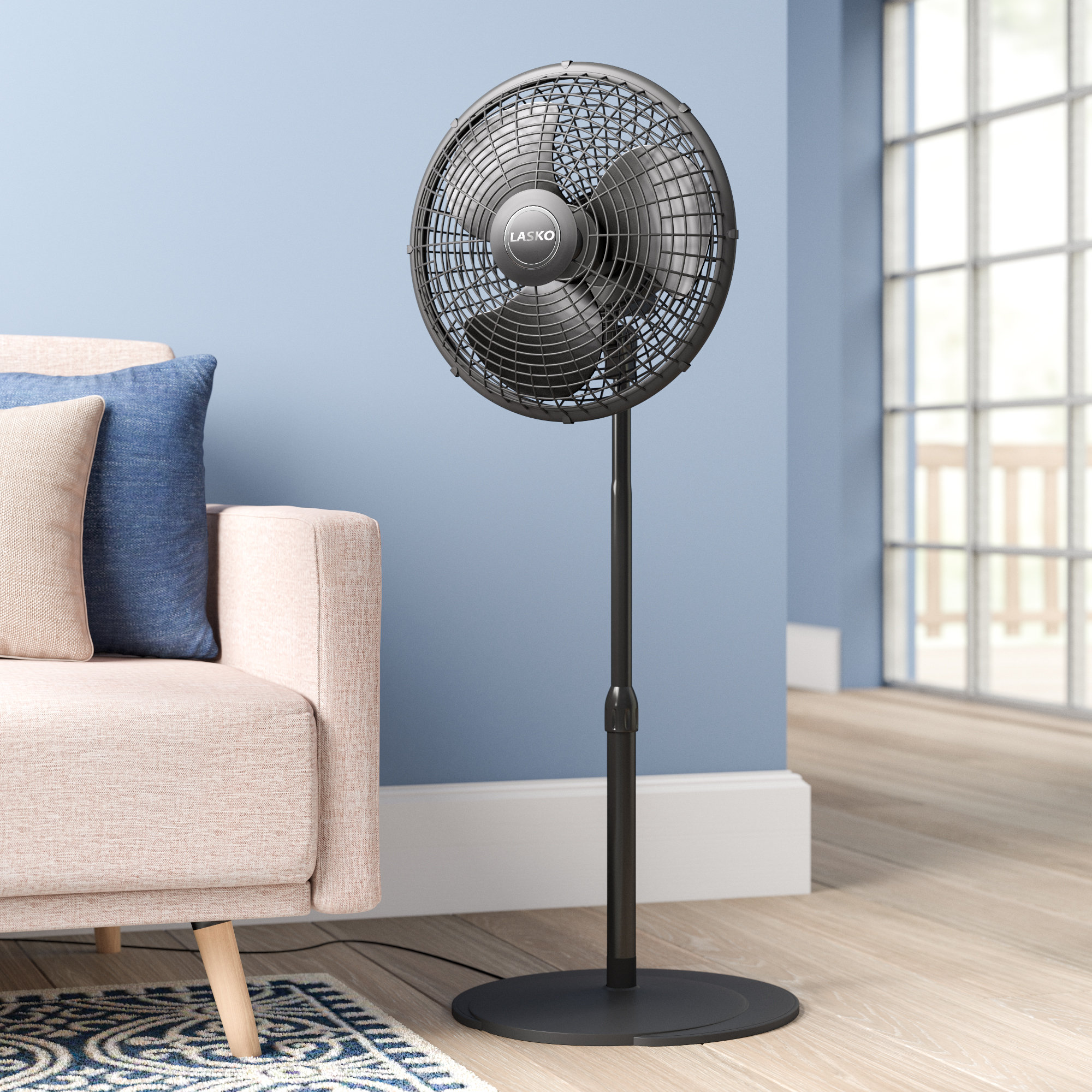 Lasko 16" Oscillating Floor Fan & Reviews | Wayfair