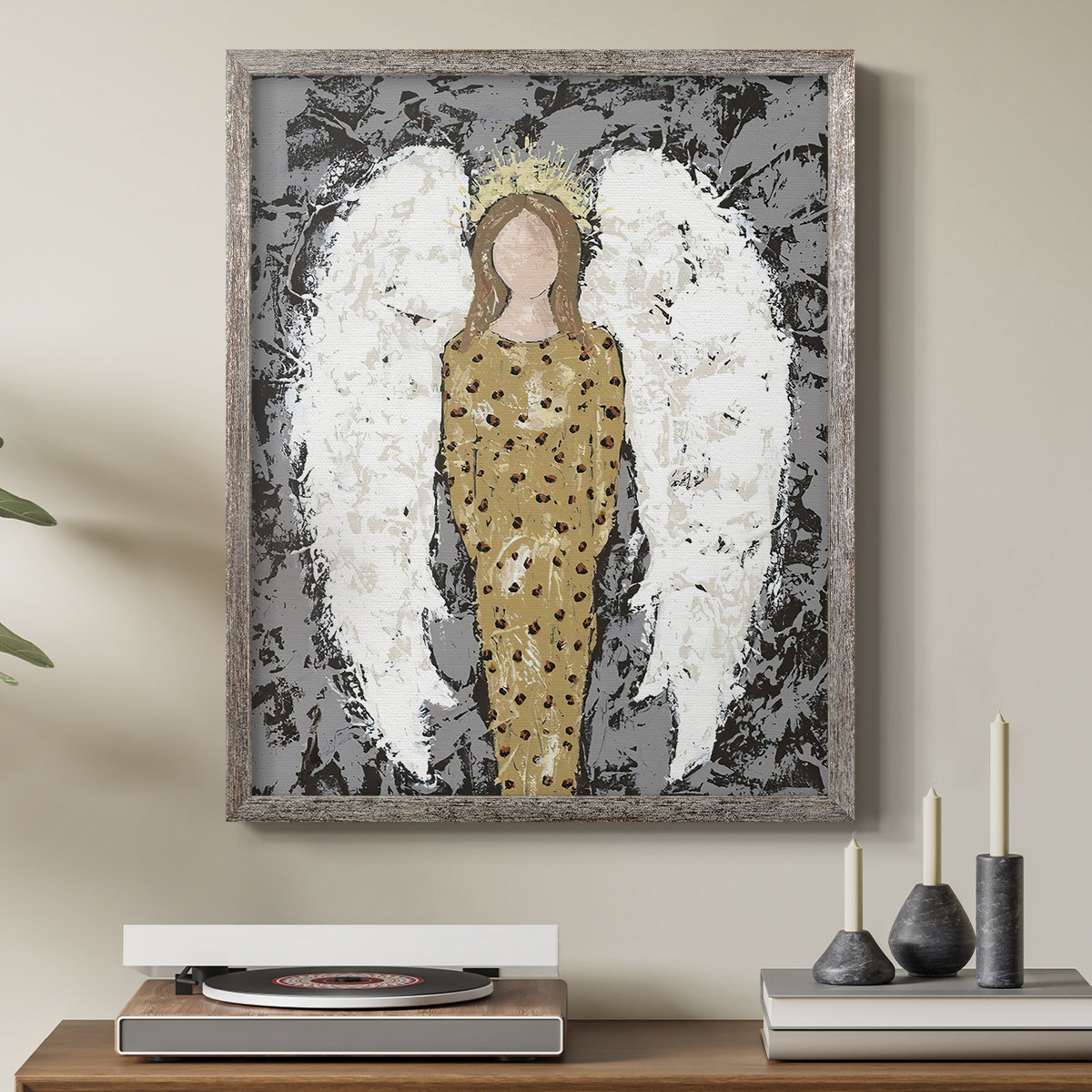 Ophelia & Co. Angels Everyone III Framed Print - Solid Wood | Wayfair