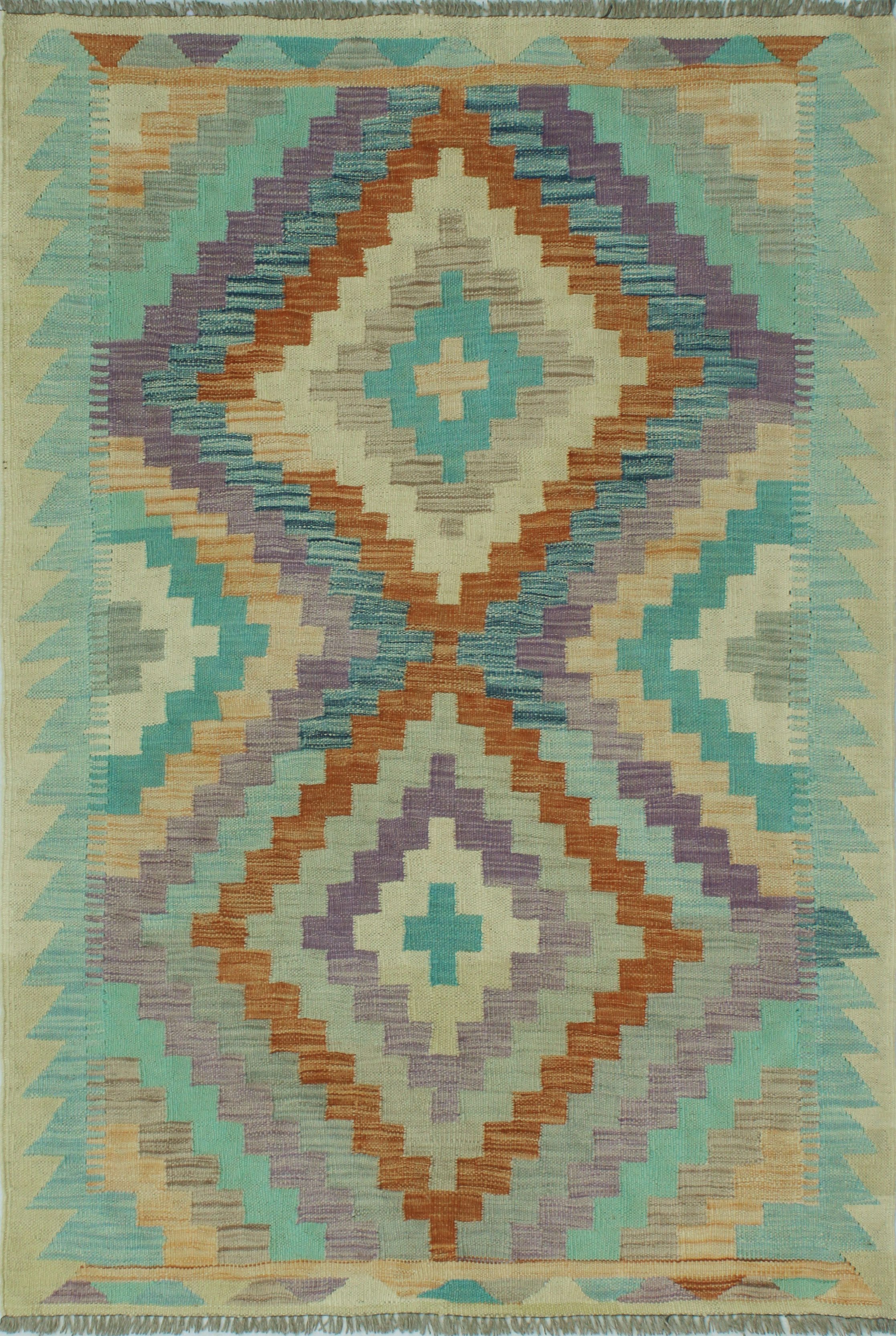 Union Rustic Sun Faded Kilim Roxanne Gold Rug | Wayfair