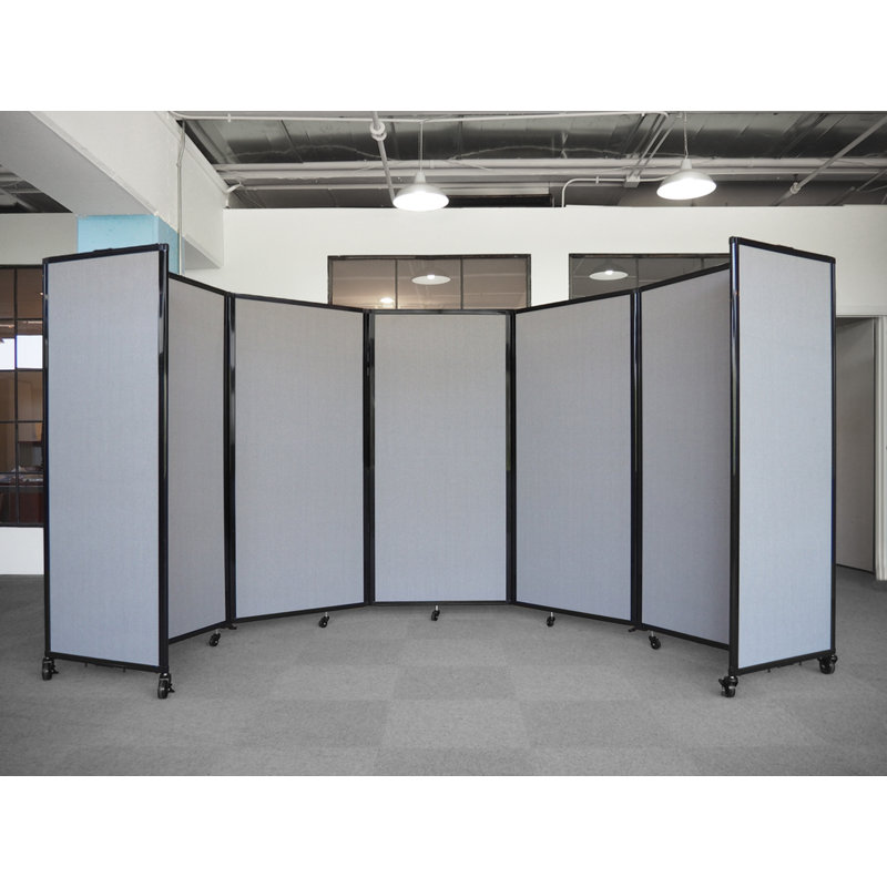 Versare Polycarbonate Room Divider 360 Portable Wall Partition ...