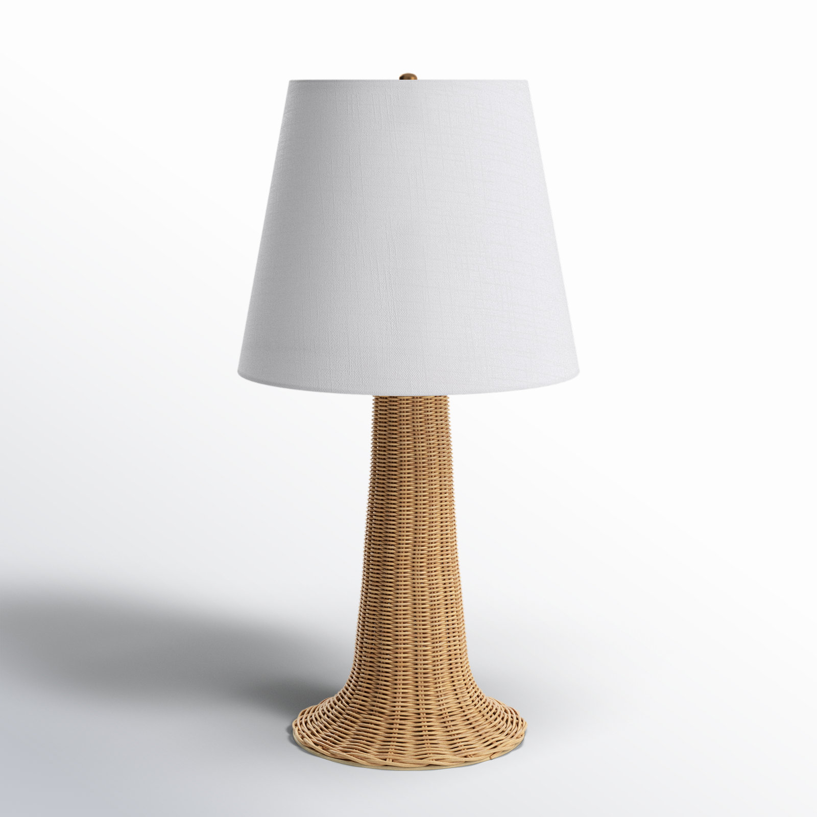 Birch Lane™ Ulysses Wicker/Rattan Table Lamp | Wayfair