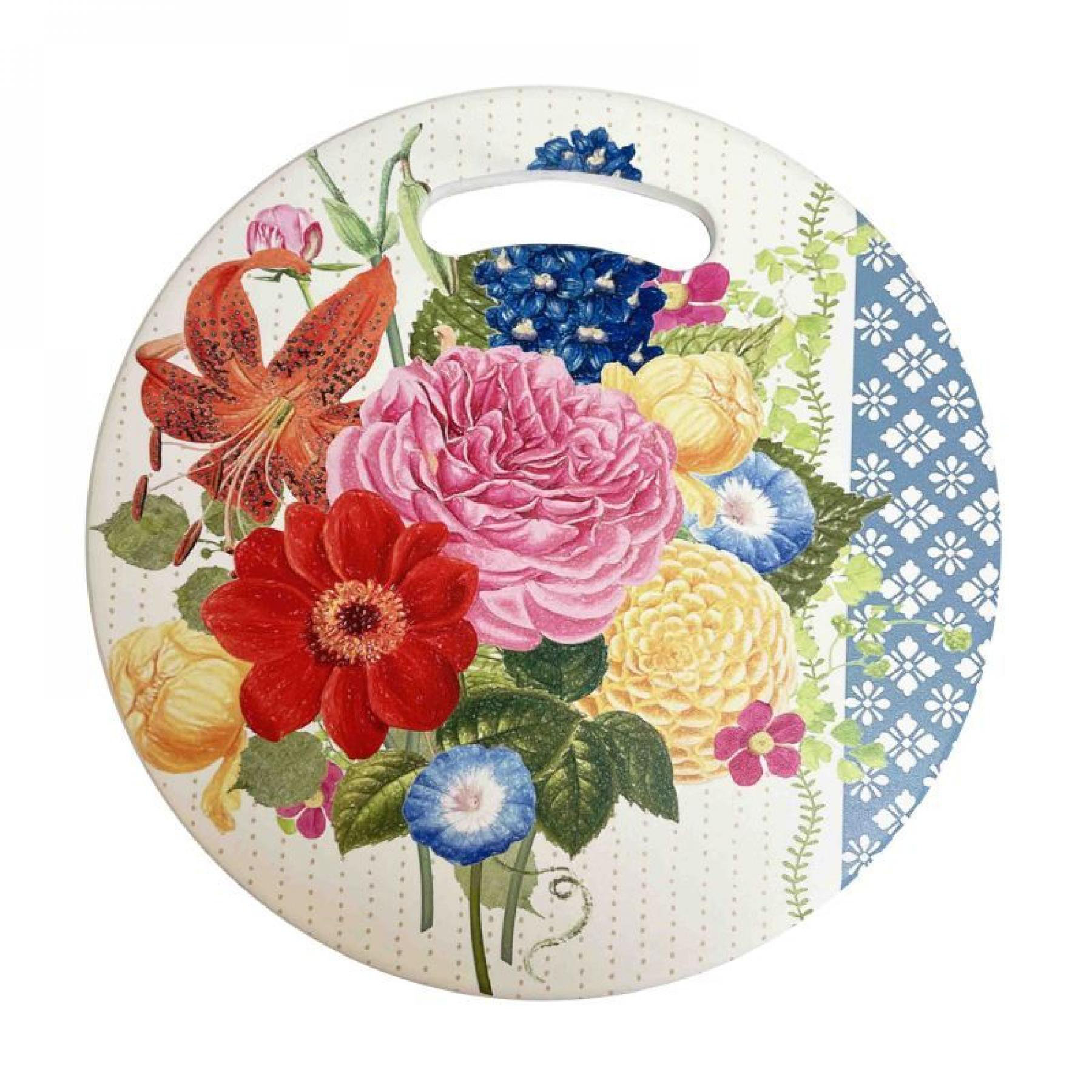 Ophelia & Co. Burst Of Flowers Round Handled Trivet | Wayfair