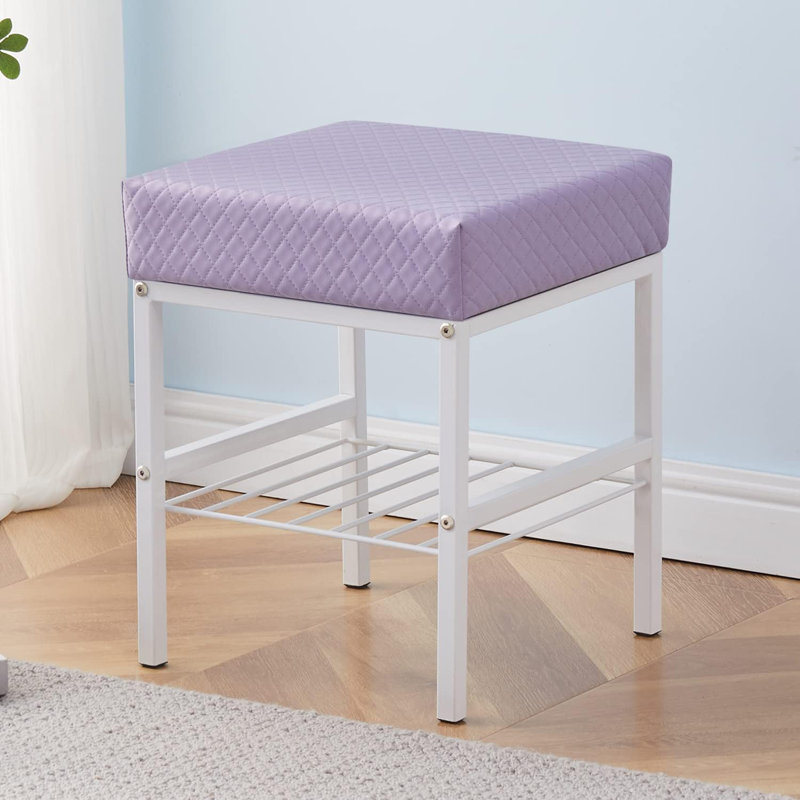 Ebern Designs Multifunctional Vanity Stools Footstool Ottoman | Wayfair