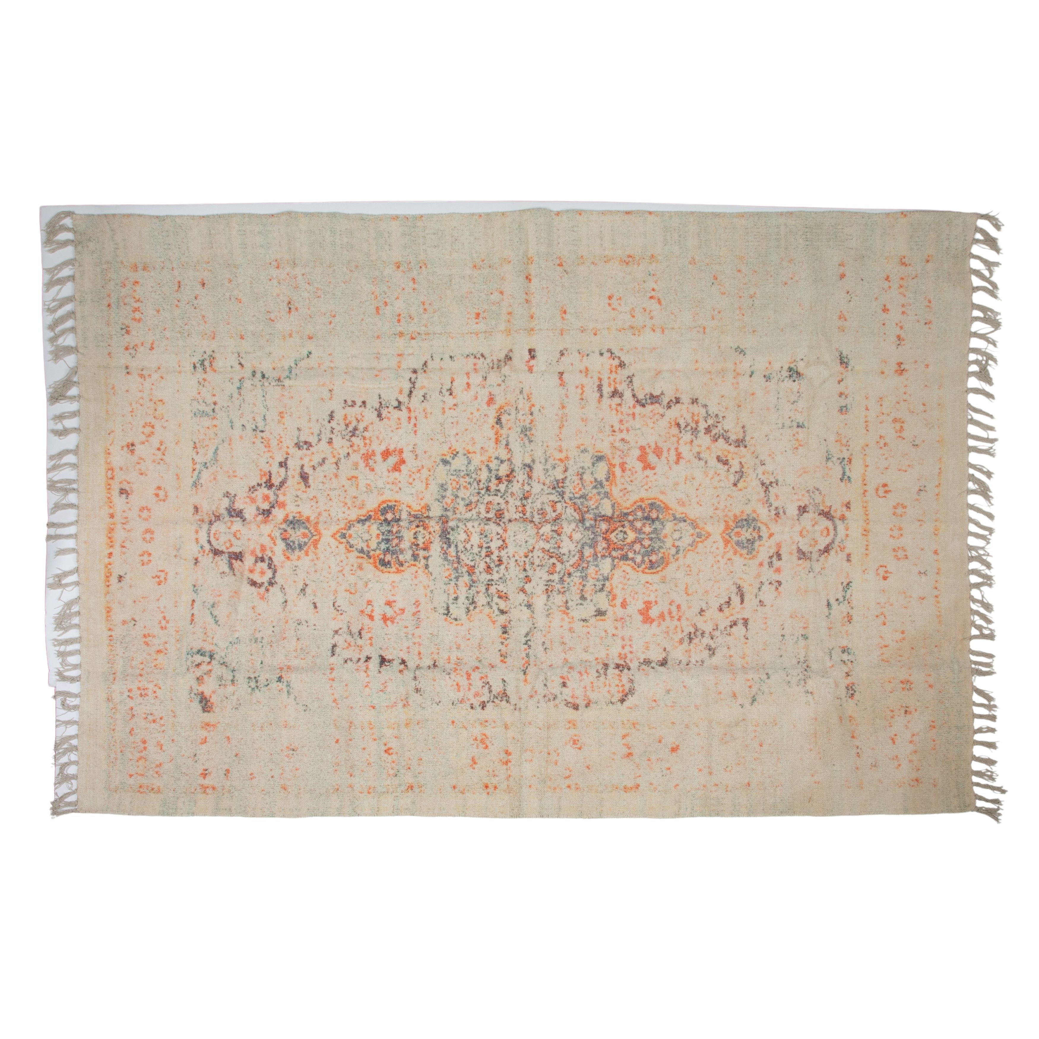 Bungalow Rose Rectangle Orion Rectangle 5' X 7' Cotton Area Rug | Wayfair