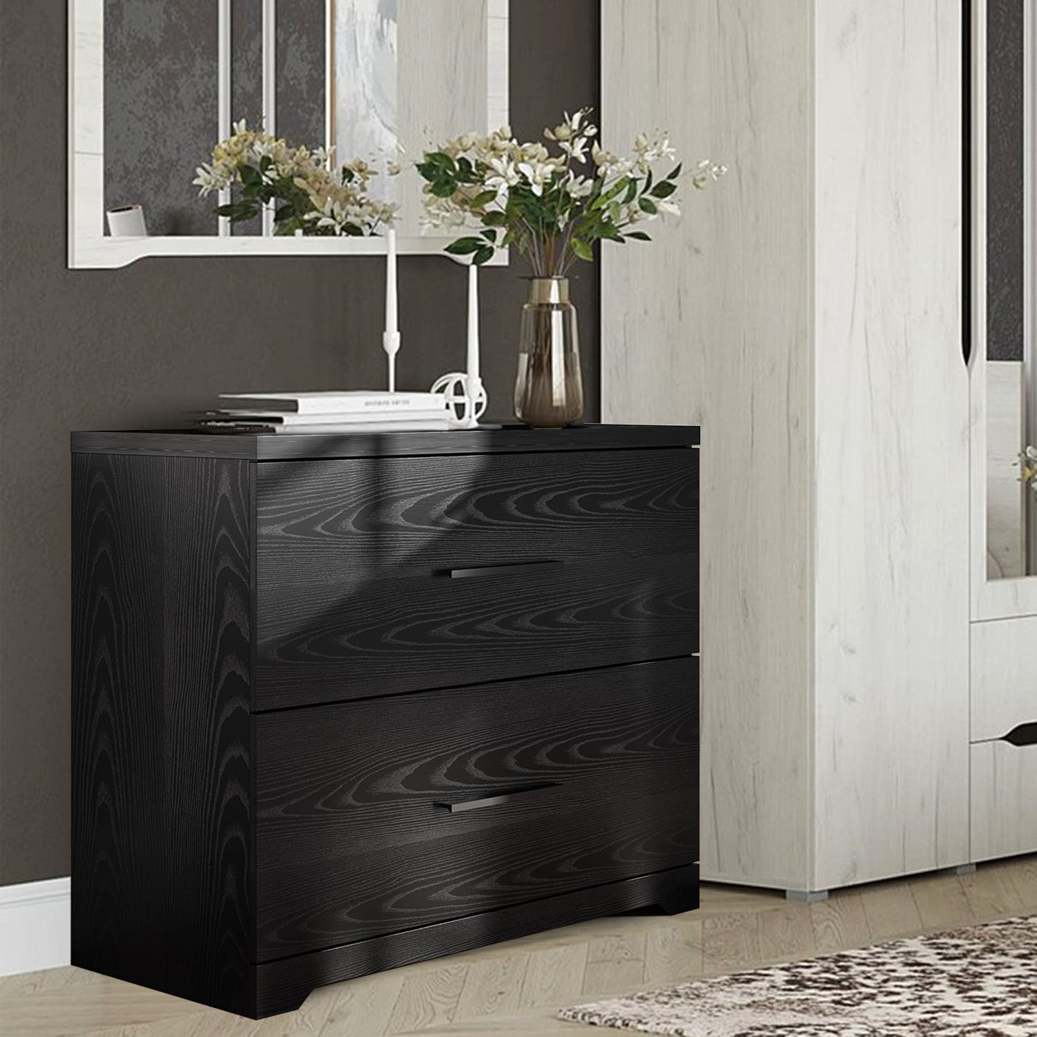 Latitude Run® 2 -Drawer Lateral Filing Cabinet,Storage Filing Cabinet ...