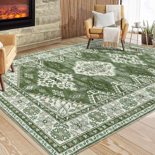 5' x 8' Green Area Rugs You'll Love | Wayfair