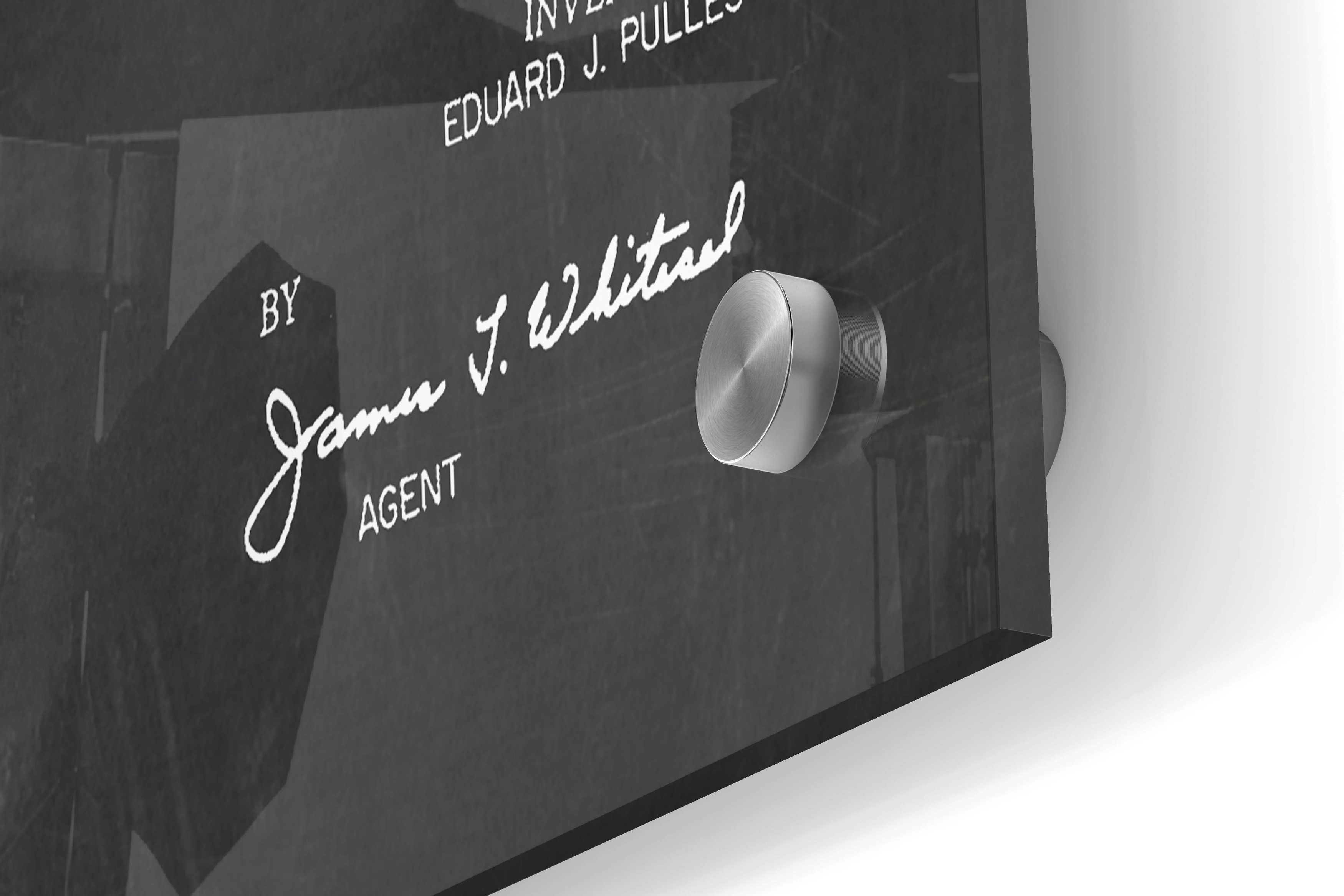 17 Stories Rotary Dial Blueprint Patent Chalkboard - Unframed Graphic ...