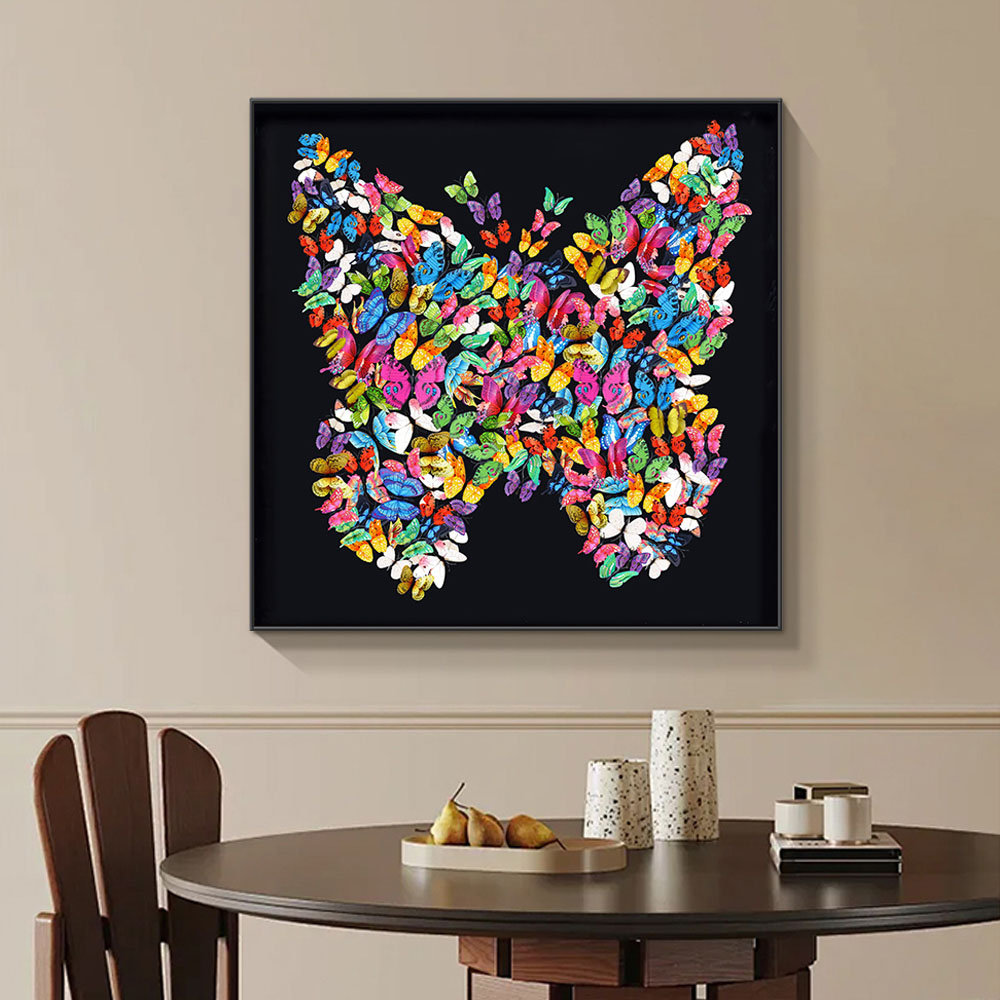 Orren Ellis 3D butterfly pattern wall decoration | Wayfair