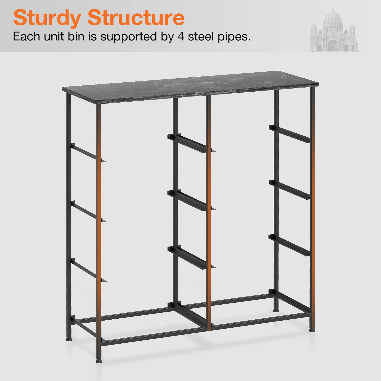 Bungalow Rose Mubera 8 Drawers Dresser for Bedroom, Chest of Drawers ...