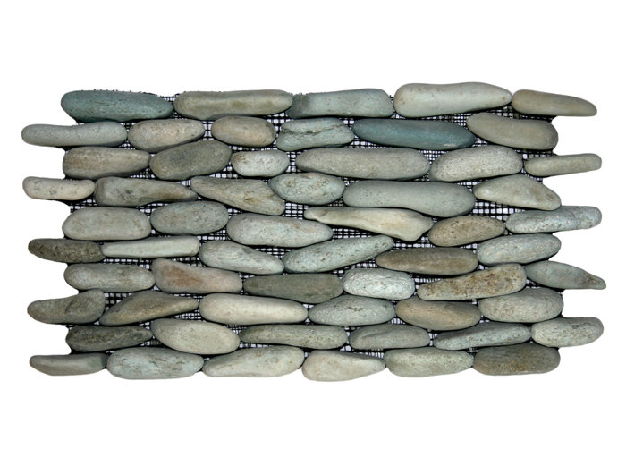 CNKTile Danube Random Sized Natural Stone Pebble Tile | Perigold