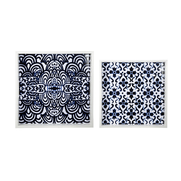 Bungalow Rose Kyrsta Decorative Plate - Set of 2 | Wayfair