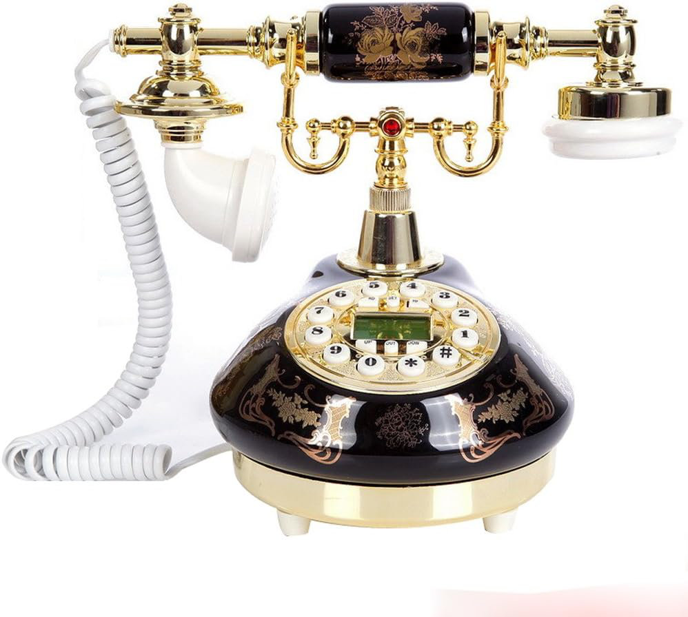 Astoria Grand Wired Home Office Telephone Decor System, Ceramic Antique ...
