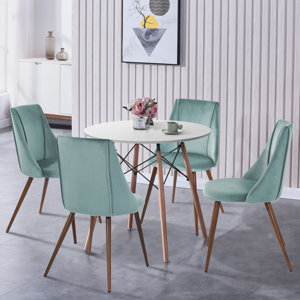 George Oliver Fynnley 4 - Person Dining Set & Reviews | Wayfair