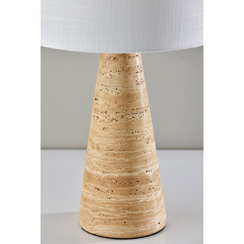 Ivy Bronx Goetschius Stone Table Lamp | Wayfair