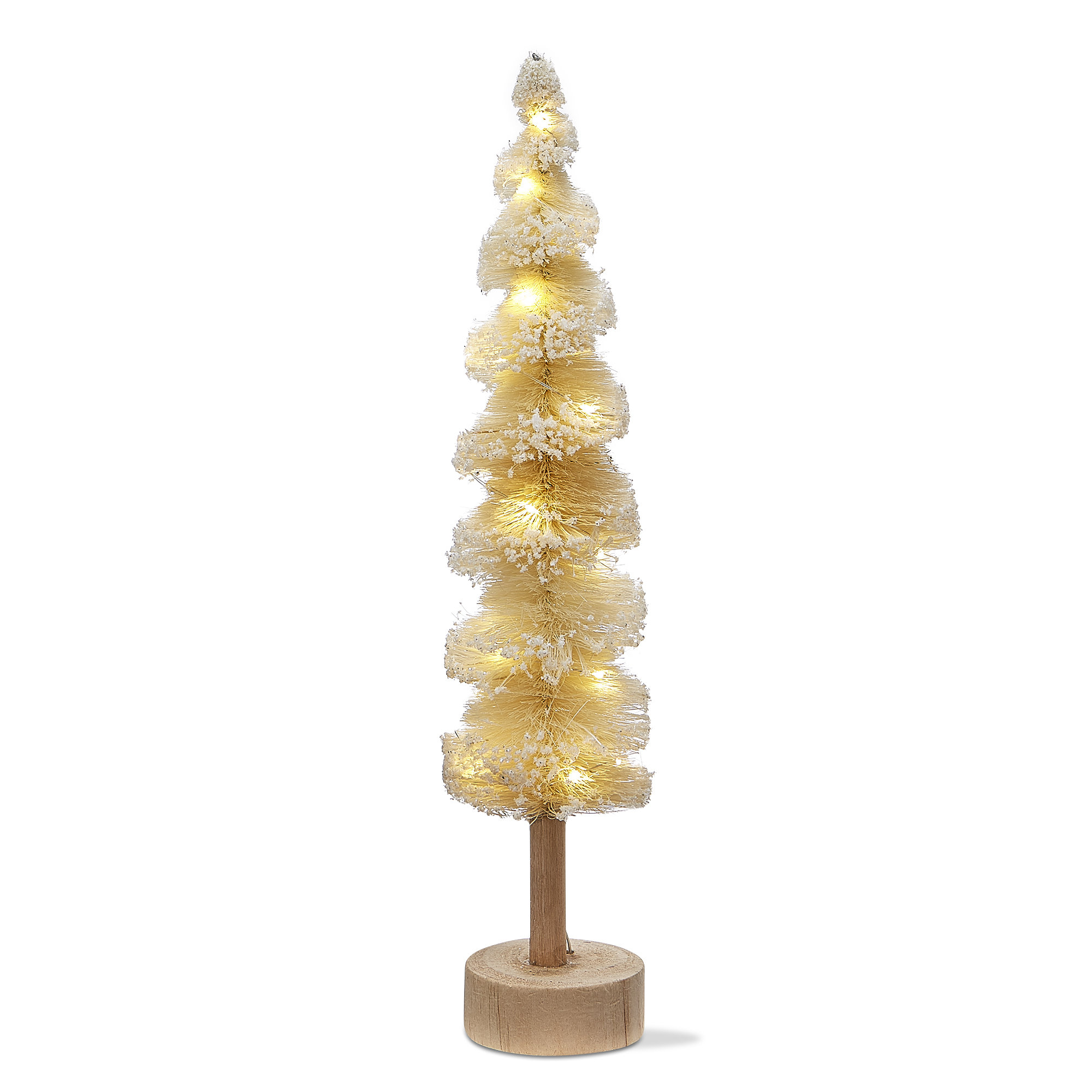 Ophelia & Co. Snowtipped Spiral Sisal Tree Tl | Wayfair
