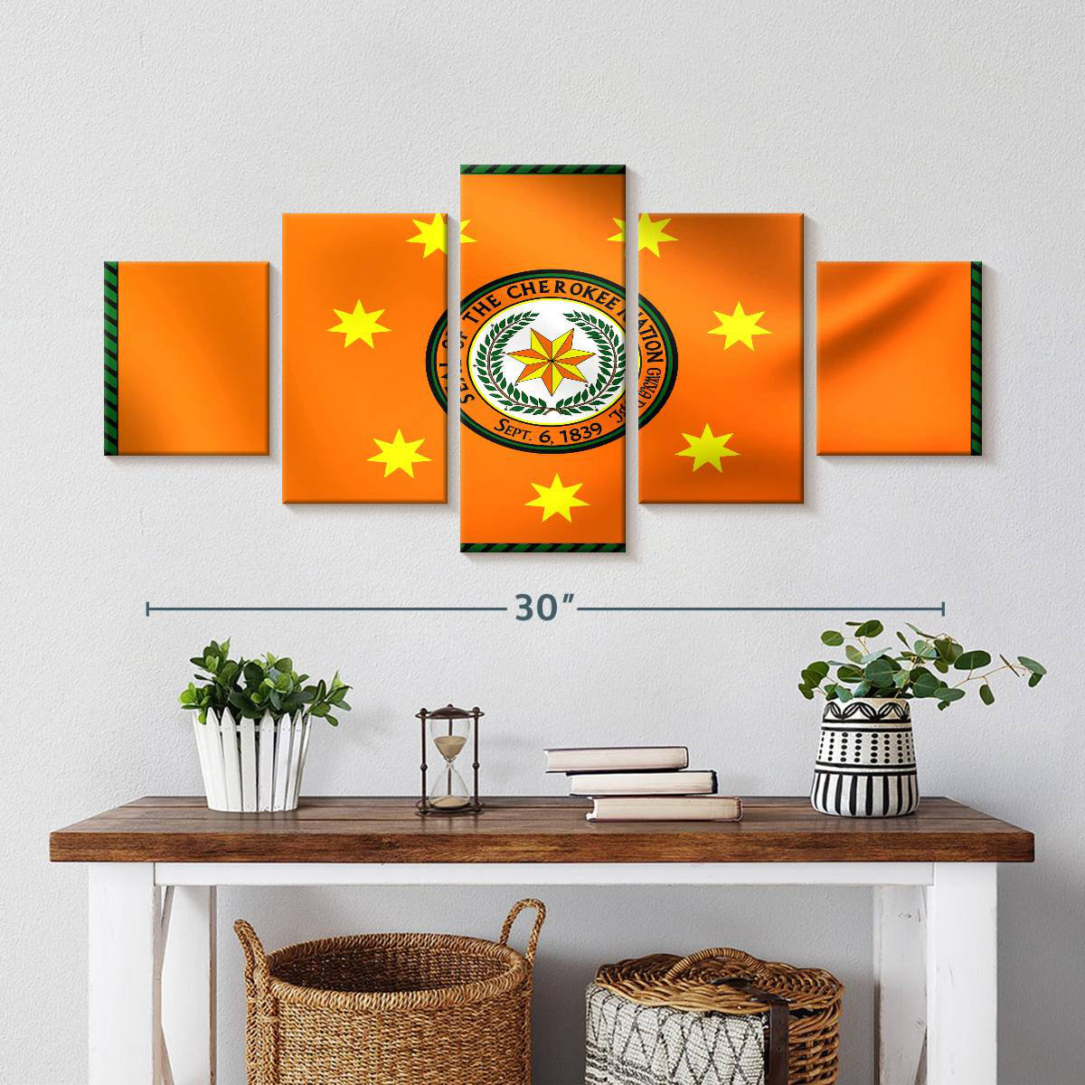 Winston Porter Native American Cherokee Flag | Wayfair