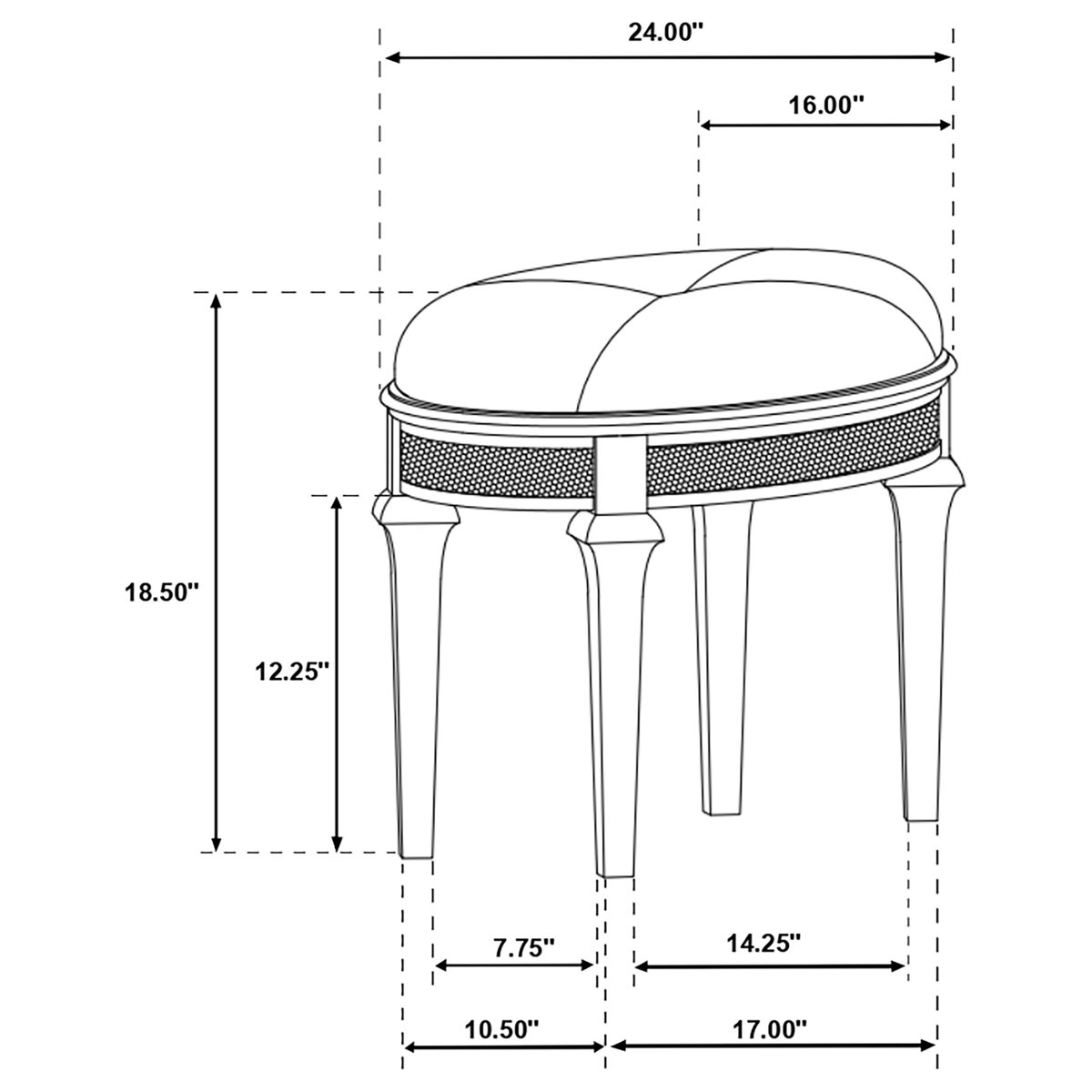 Rosdorf Park Keymari Vanity & Reviews | Wayfair