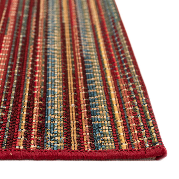 Beachcrest Home Waller Striped Rug & Reviews | Wayfair