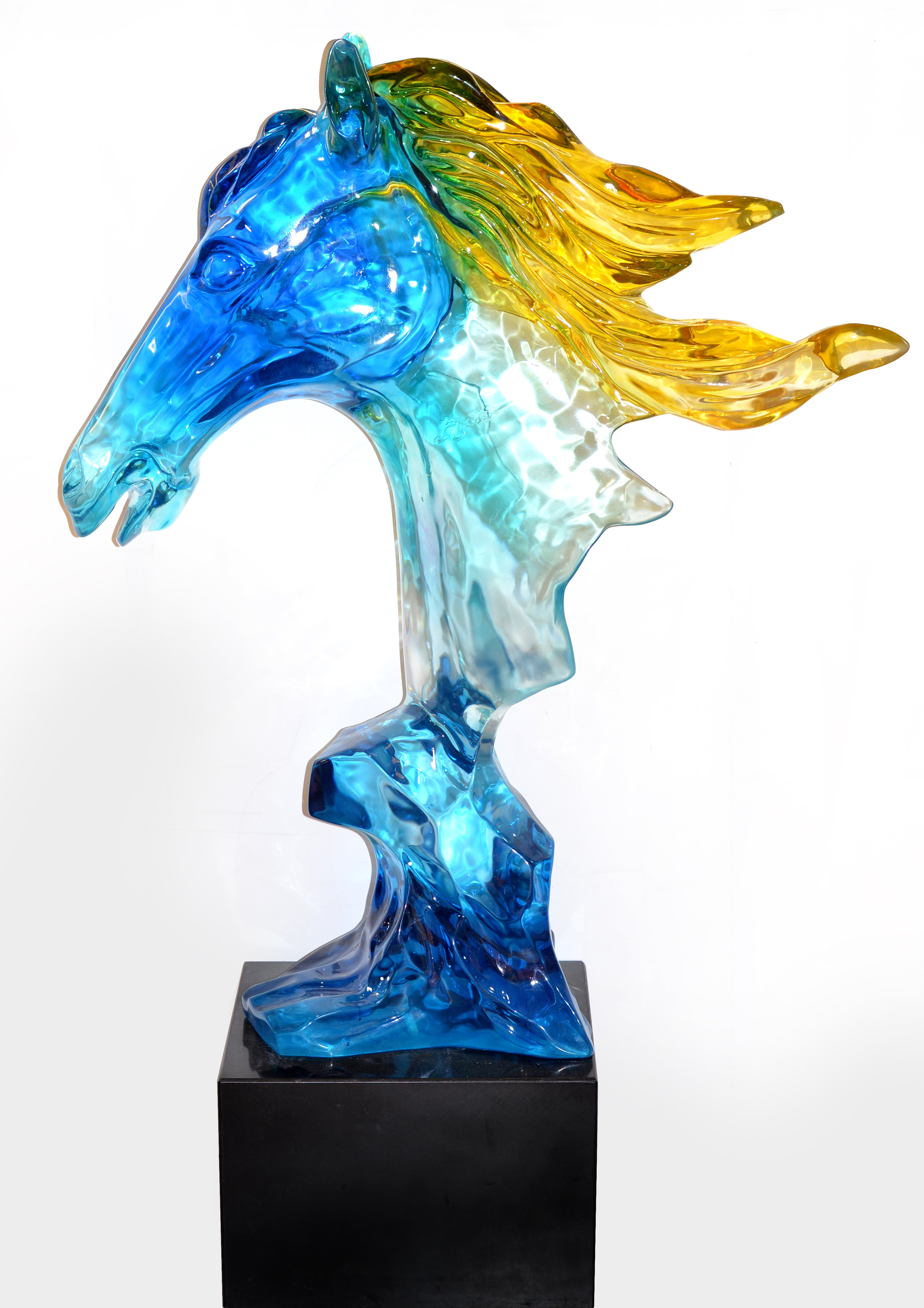 Art Frame Direct Stallion Multi Acrylic Art | Wayfair