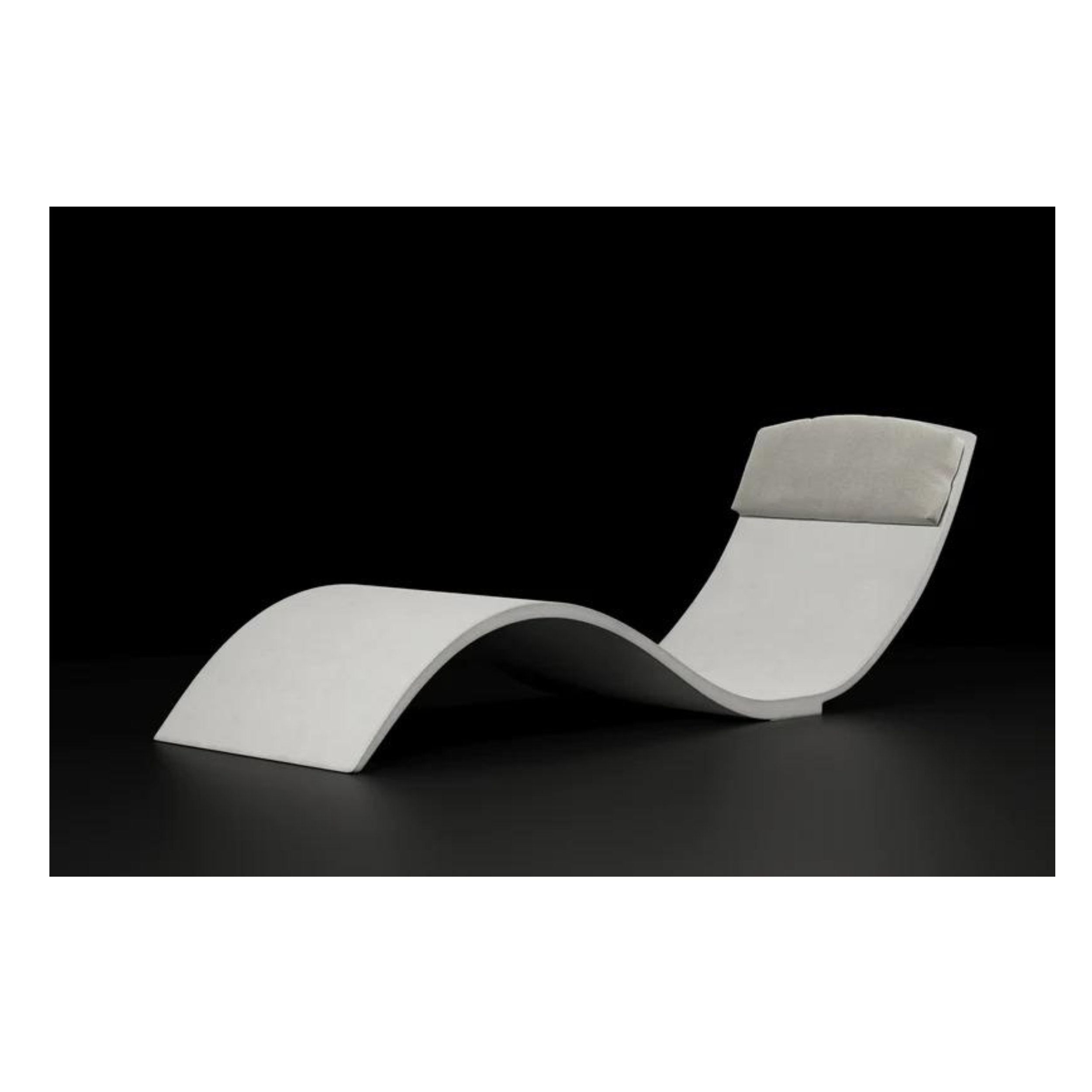 Brayden Studio® Jayesh The Curve 70" Long Single Chaise with Cushions ...