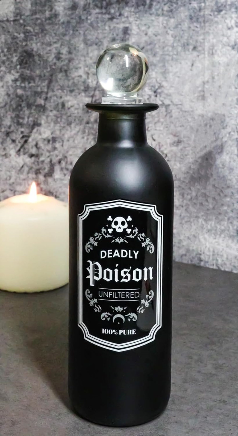 Trinx Deadly Poison Witchcraft Apothecary Wicca Decorative Frosted ...