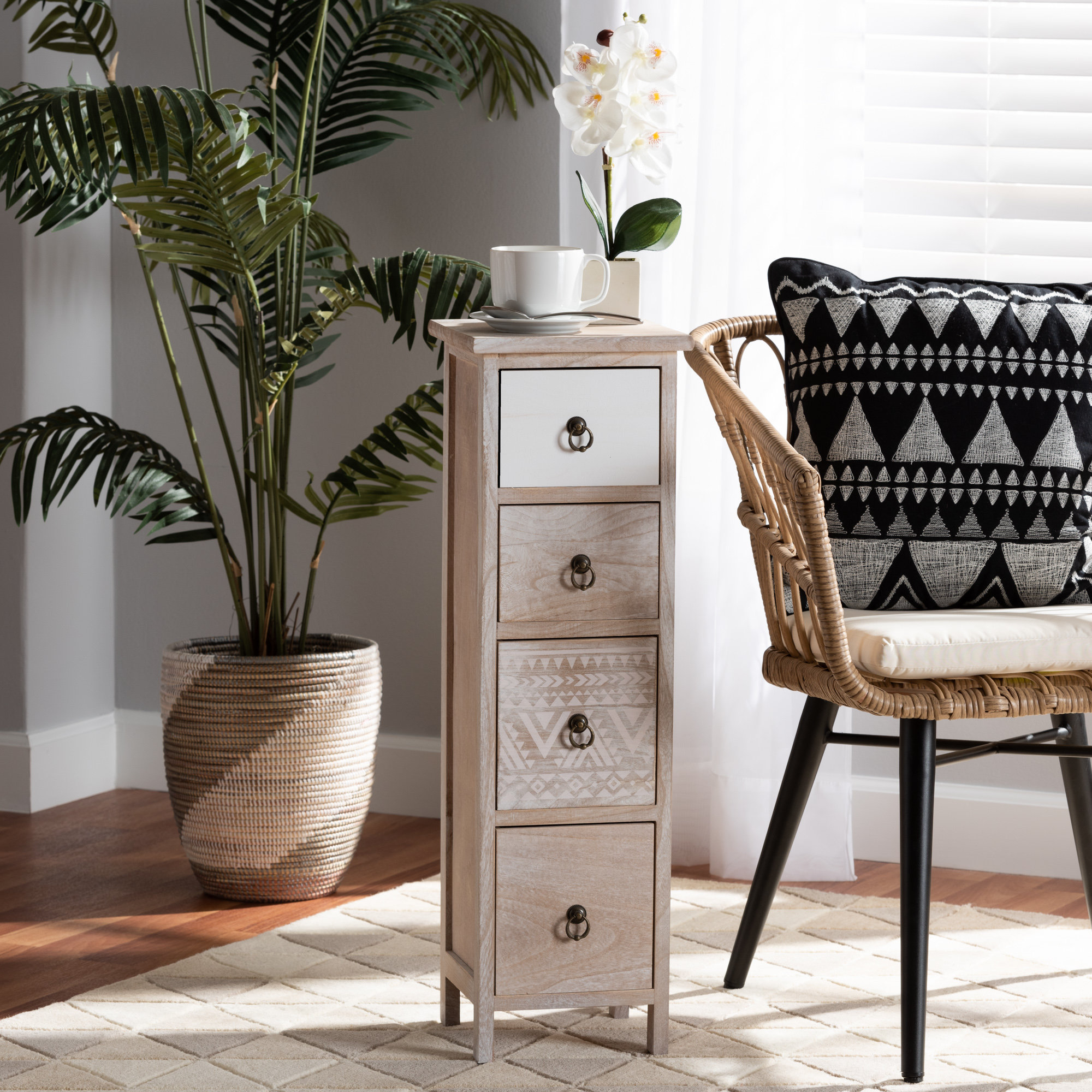 Mistana™ Apodaca 4 - Drawer Accent Chest & Reviews | Wayfair