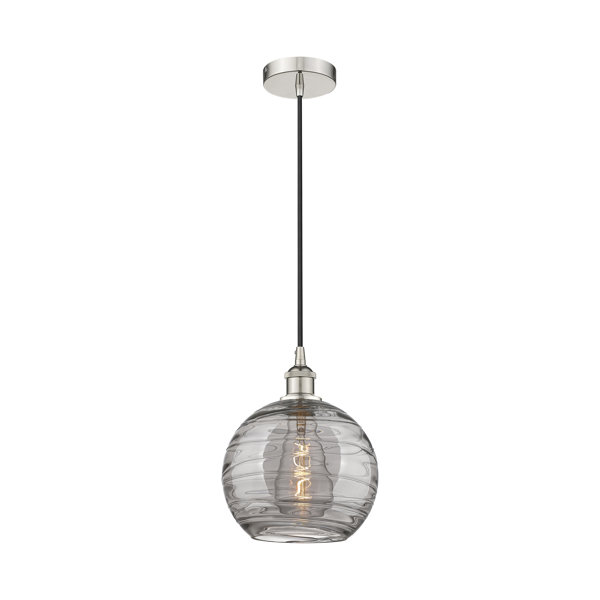 Innovations Lighting Athens Deco Swirl 1 - Light Single Drop Pendant ...